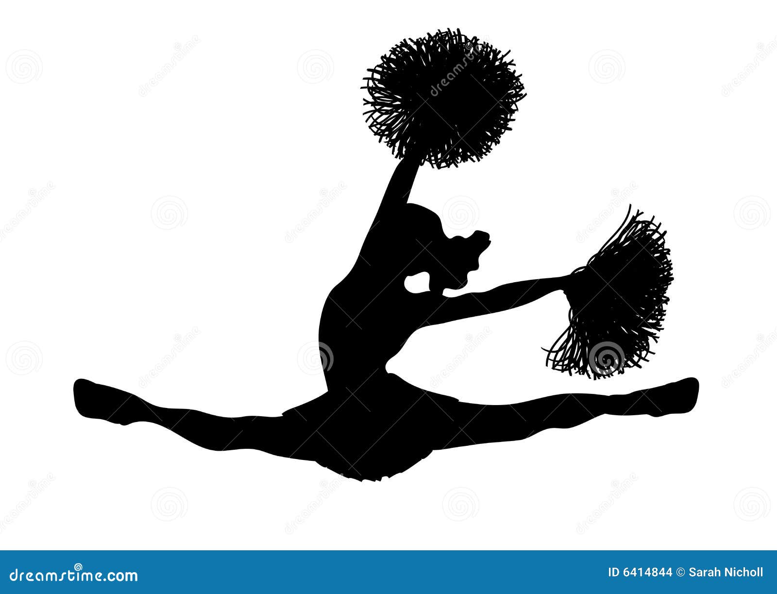 Cheerleader Vector Illustration | CartoonDealer.com #67793698