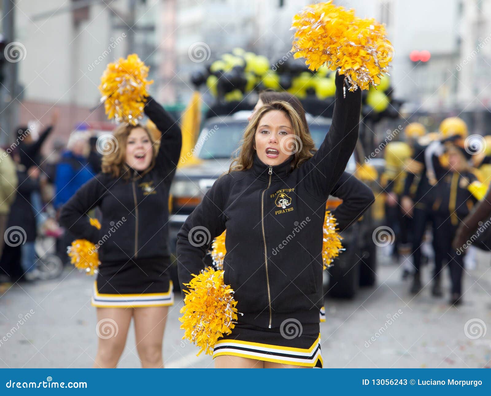 Cheerleaders at the Carnival Street Parade 2010 Editorial Stock Photo ...