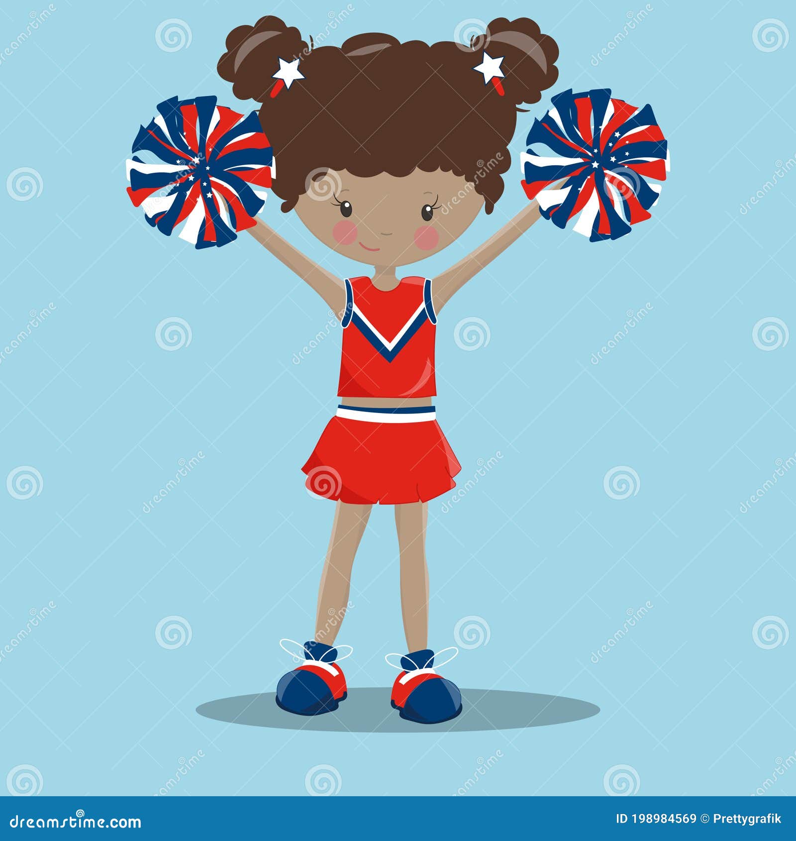 Cheerleaders hands up 01 stock vector. Illustration of hands - 198984569