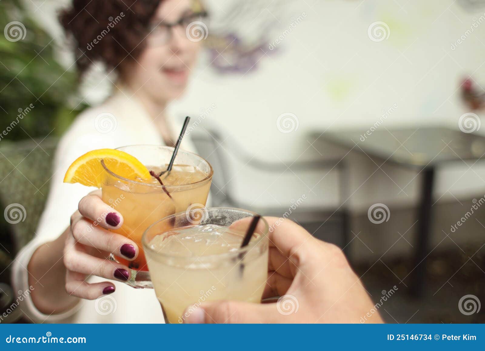 Cheers stock photo. Image of adult, toast, hand, woman - 25146734