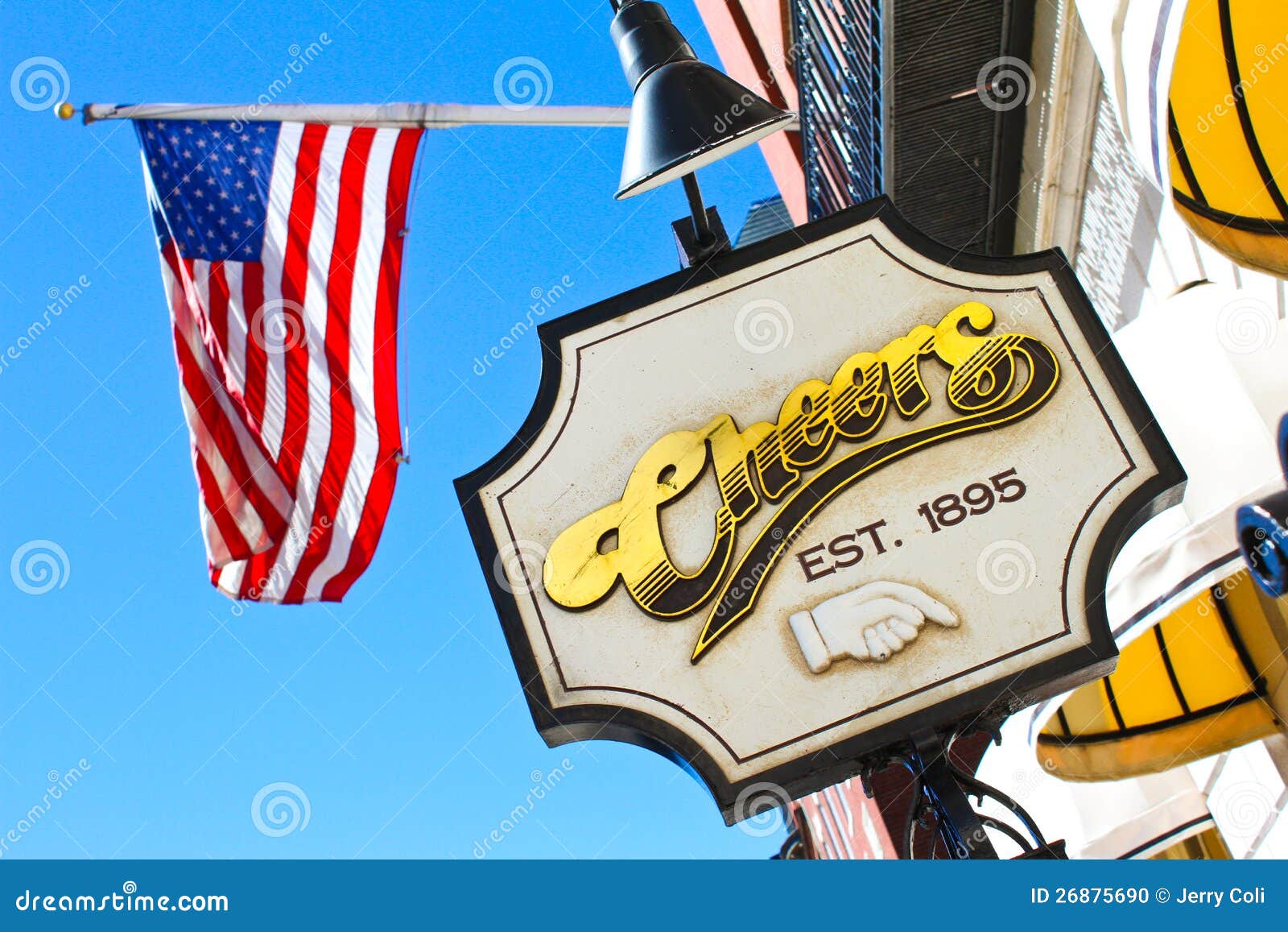 Cheers Bar, Boston, MA editorial image. Image of american - 26875690