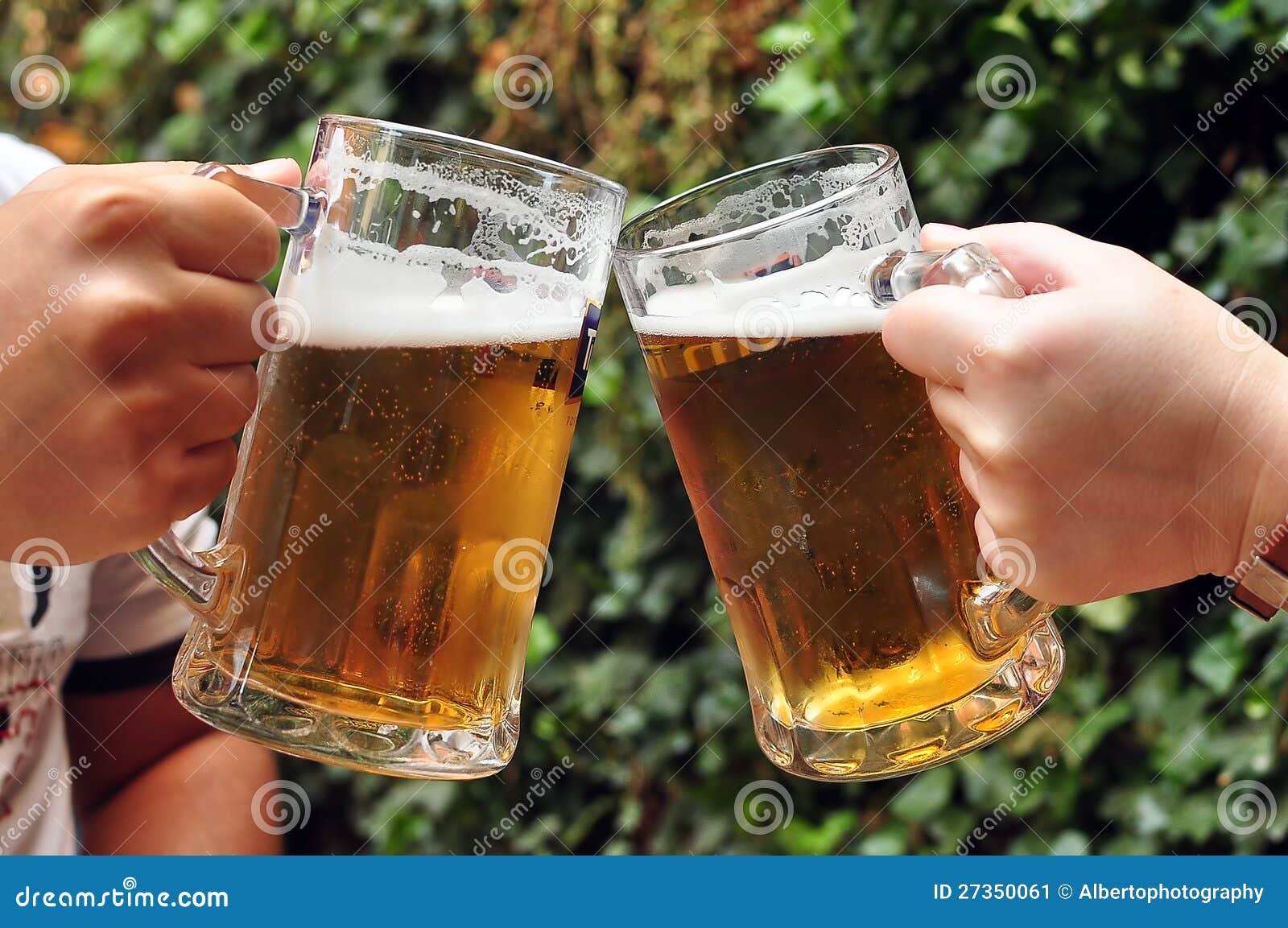 Cheers with beers stock image. Image of grass, refreshing - 27350061