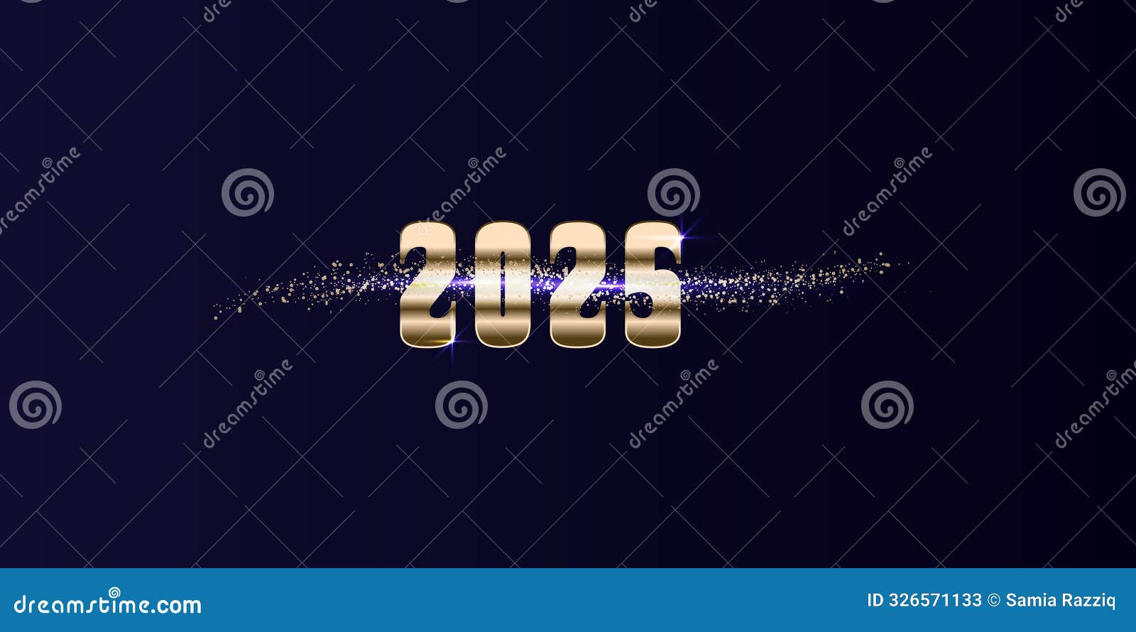 Embracing Change Celebrating the New Year 2025 Stock Illustration ...