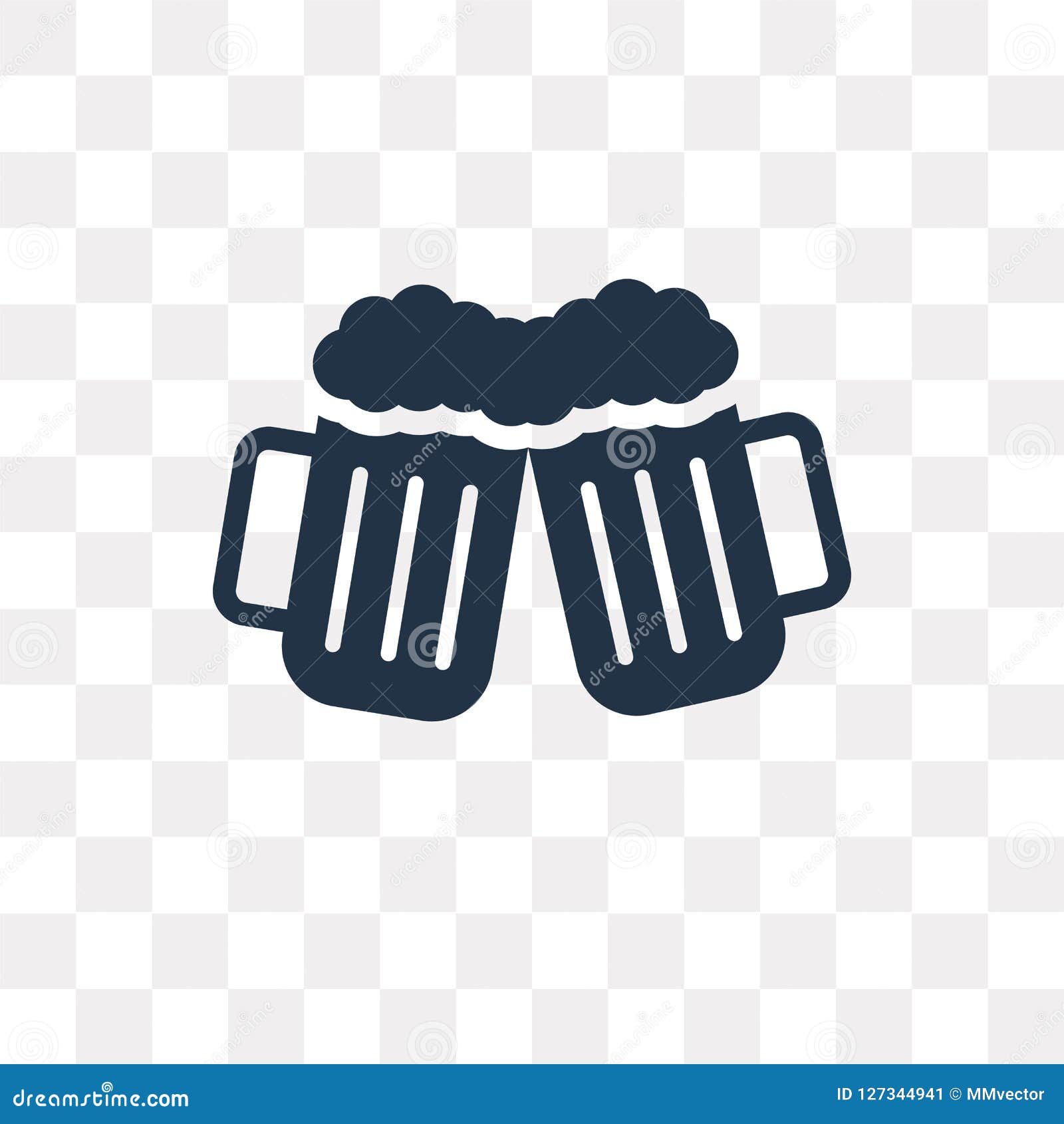 Cheers Vector Icon Isolated on Transparent Background, Cheers T Stock ...