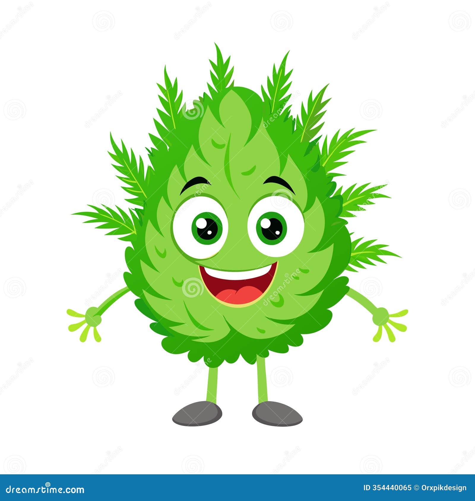 Cheery Dill Cartoon Character Design | CartoonDealer.com #354440065
