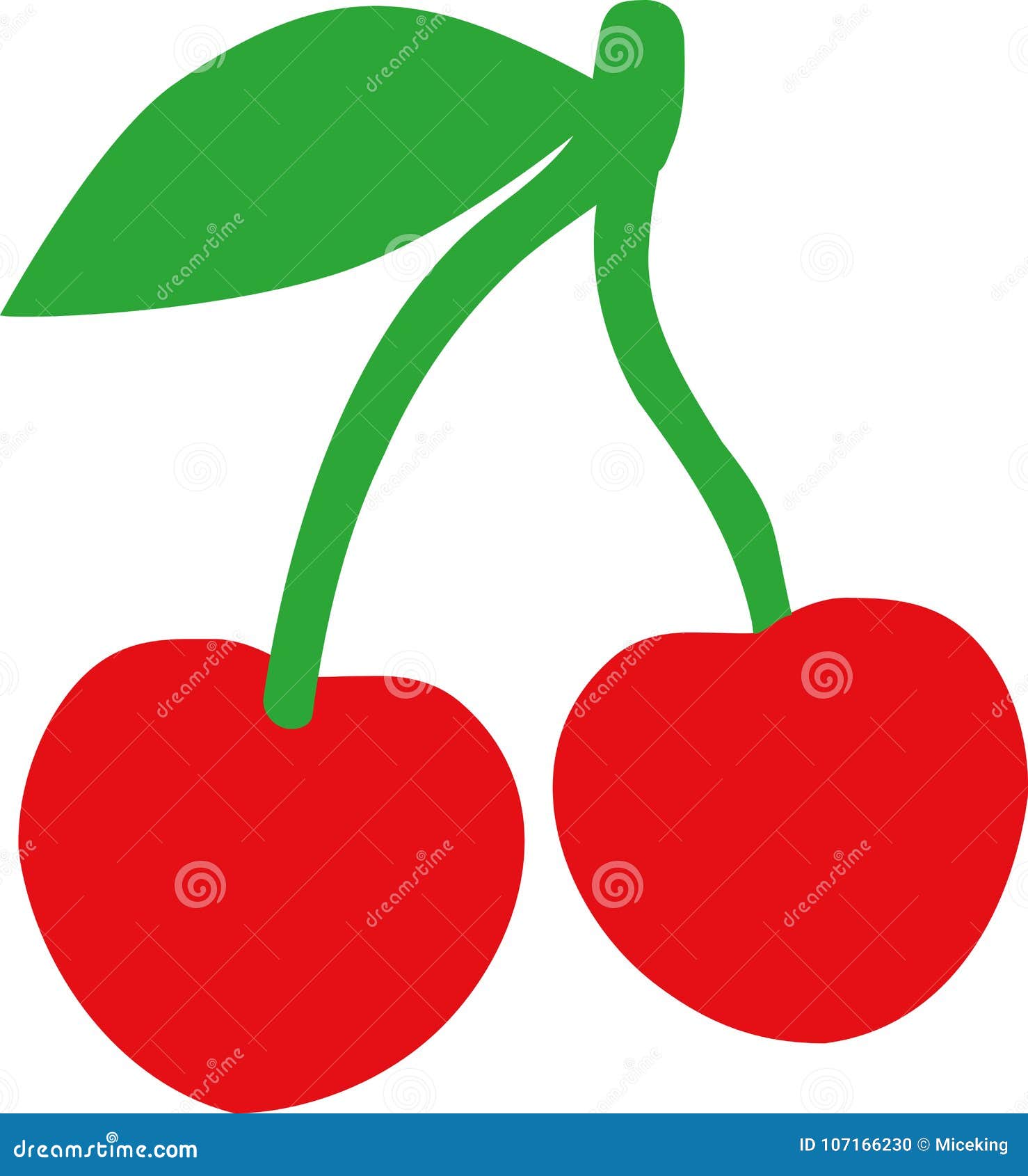 Cheery icon vector stock vector. Illustration of silhouette - 107166230