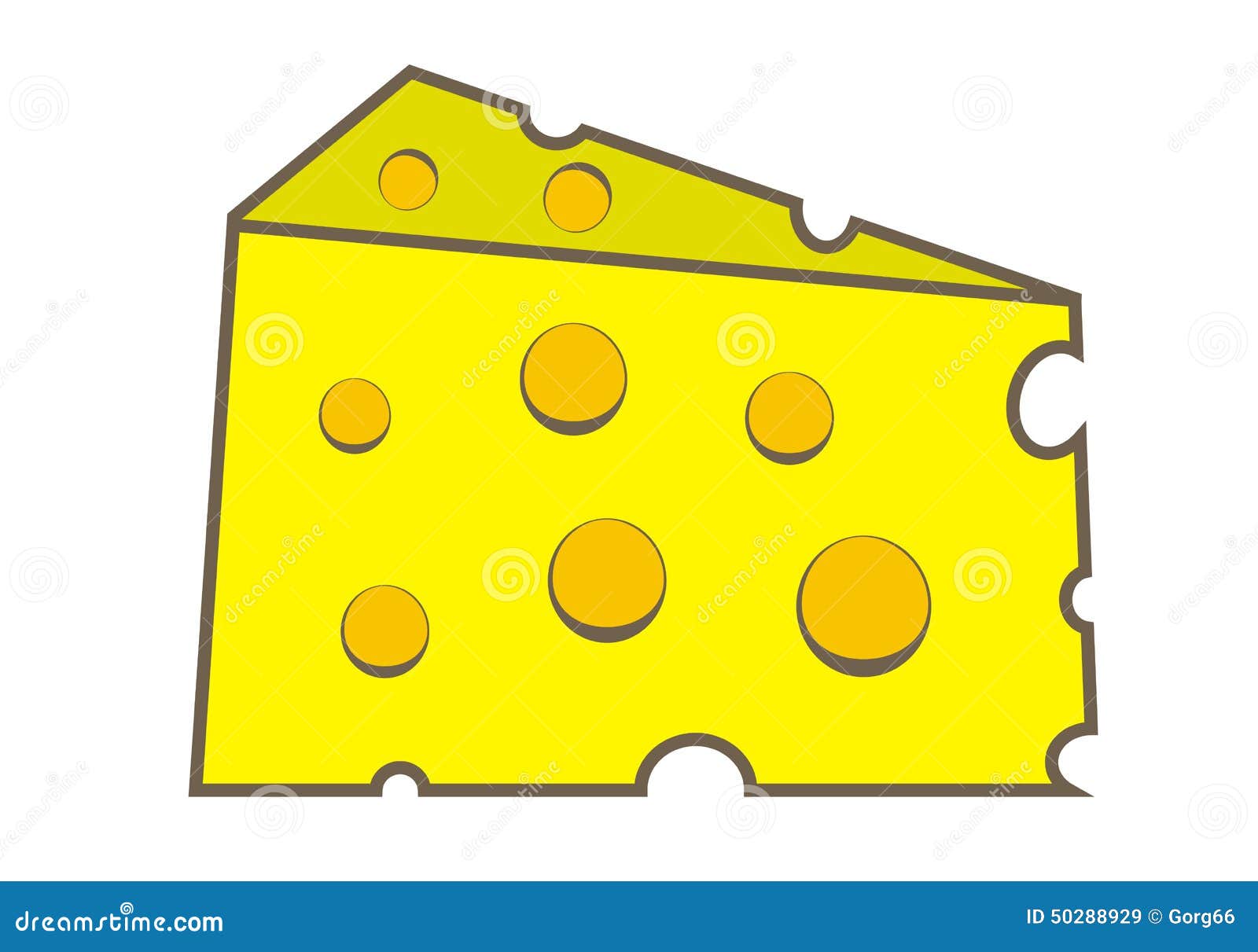 Chees vector stock image. Illustration of food, draw - 50288929