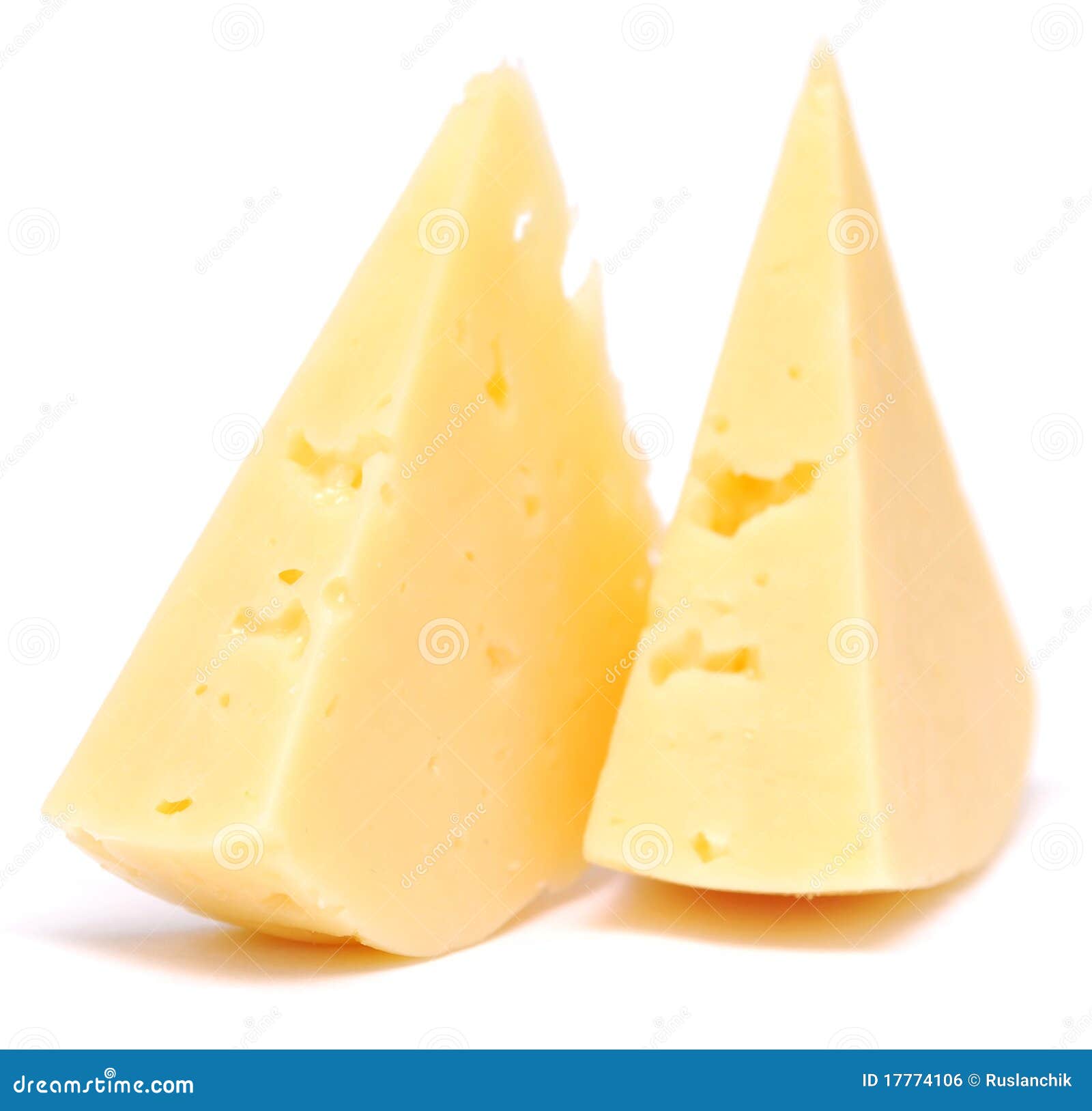 Cheese stock photo. Image of cheddar, isolated, chunk - 17774106