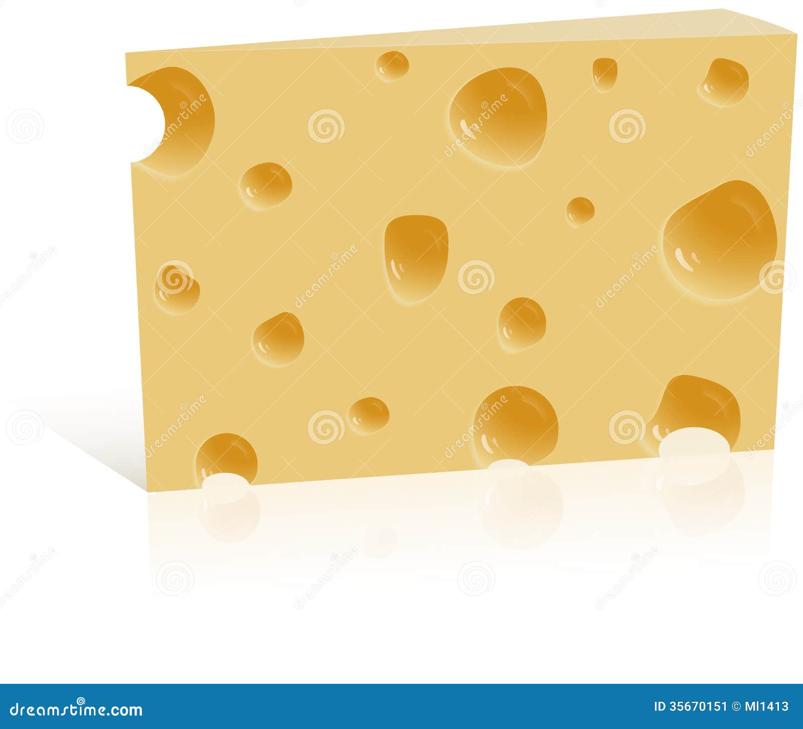 Cheese stock vector. Illustration of culture, yellow - 35670151
