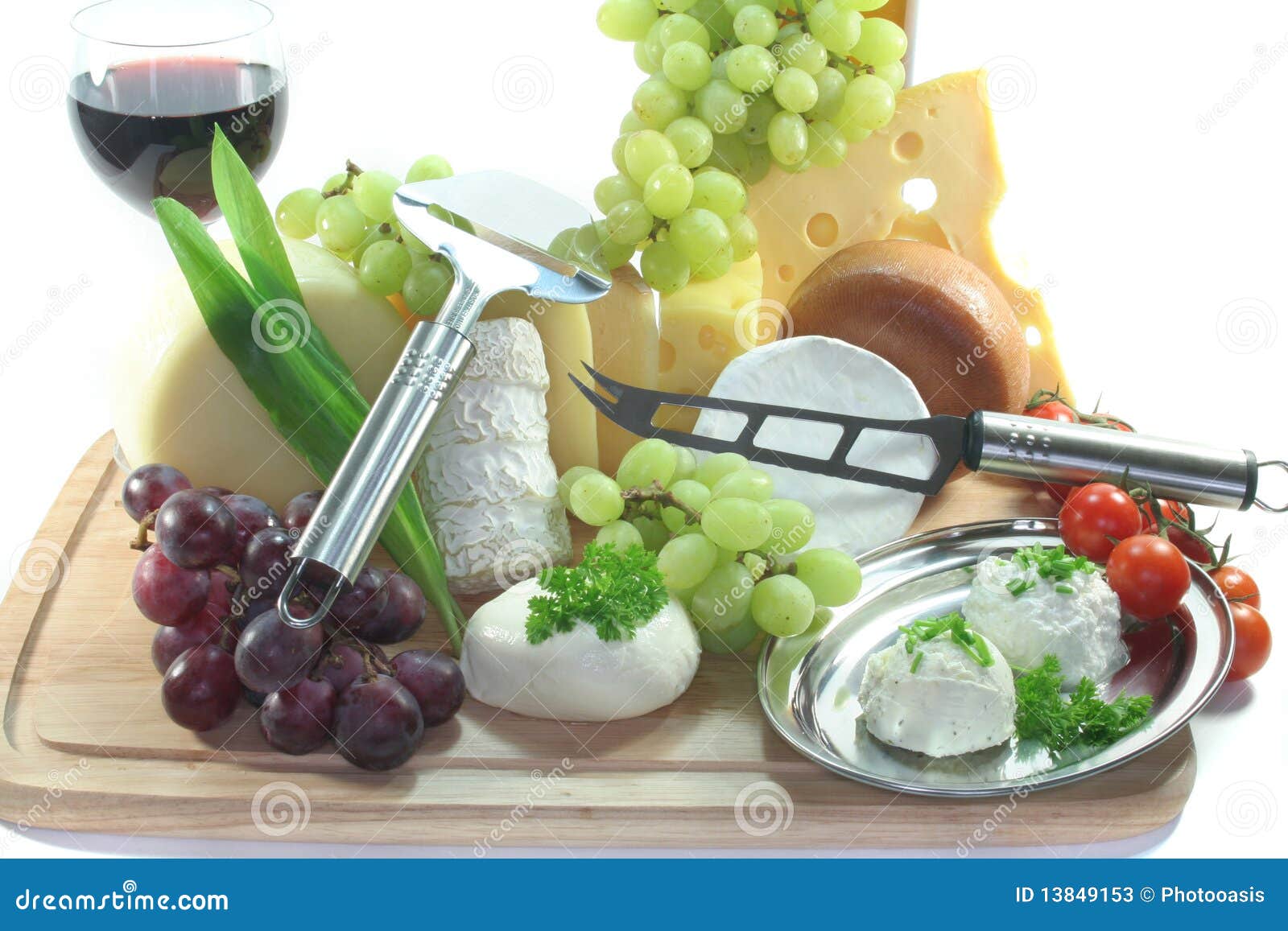 Cheese Assortment stock image. Image of products, loaf - 13849153