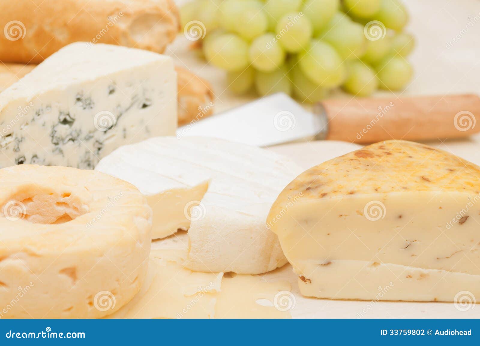 Cheese Assortment stock photo. Image of cheeses, gourmet - 33759802