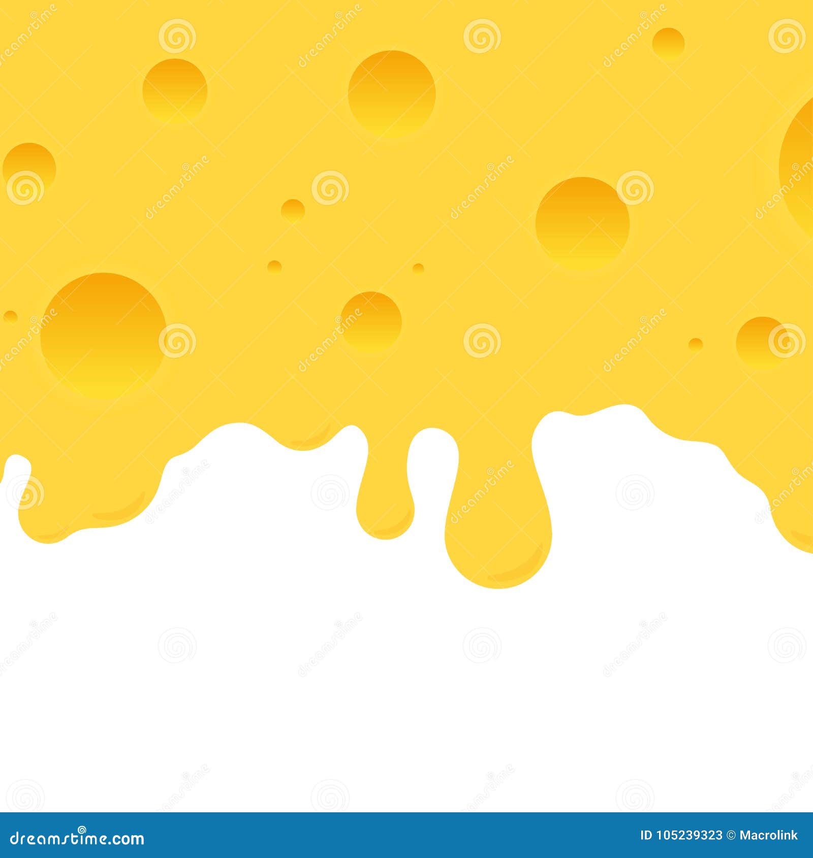 Cheese Background Pattern with Copy Space Stock Vector - Illustration ...