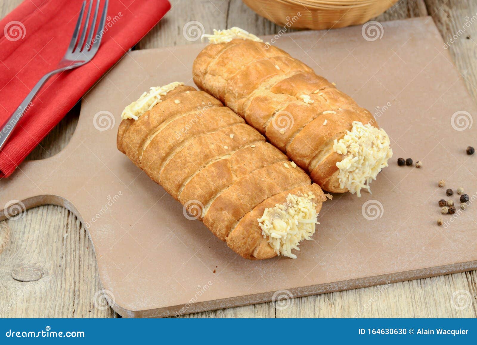 Cheese and Bechamel Puff Pastry Stock Photo - Image of pastry, fresh ...
