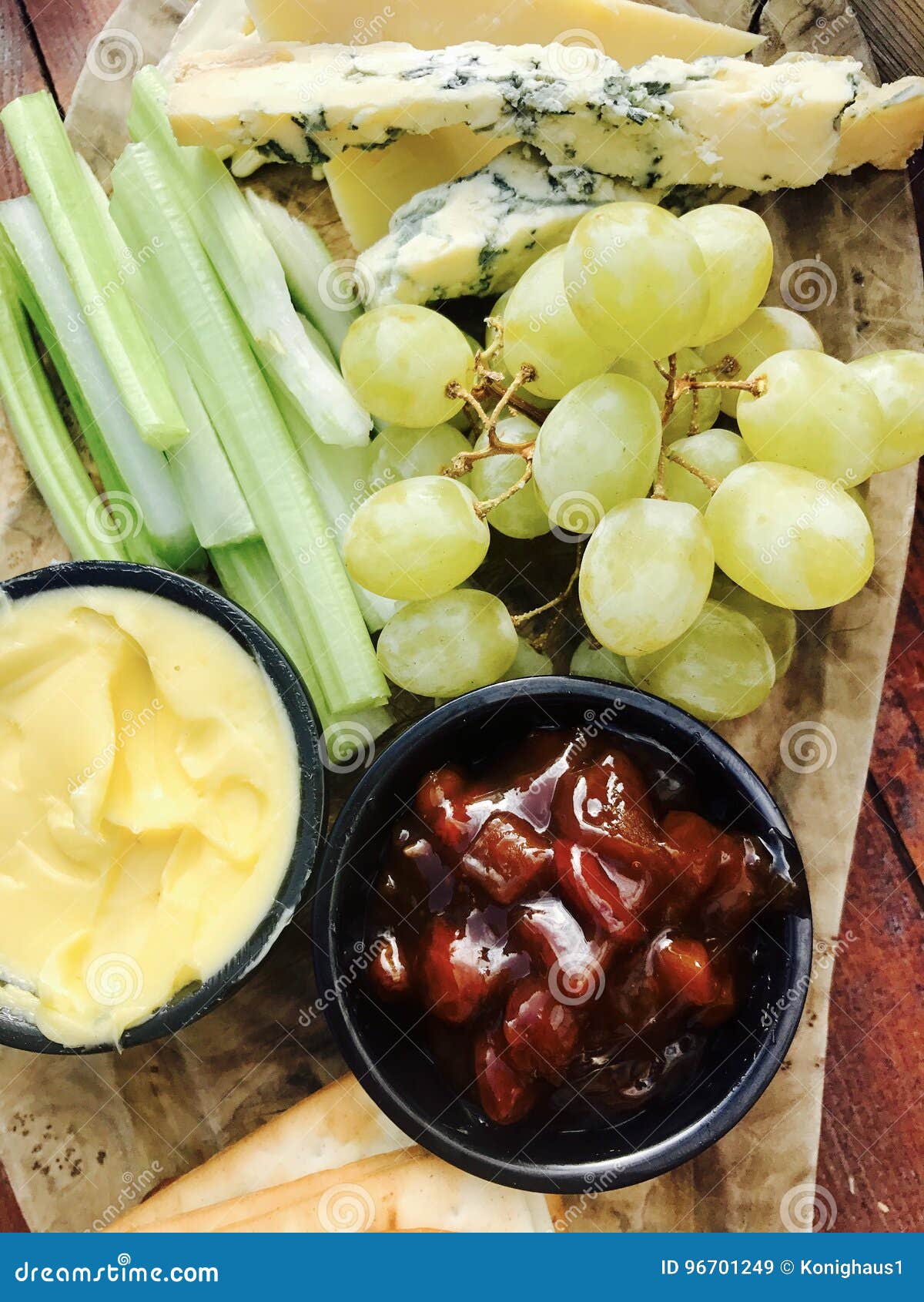 Cheese board selection stock image. Image of biscuits - 96701249
