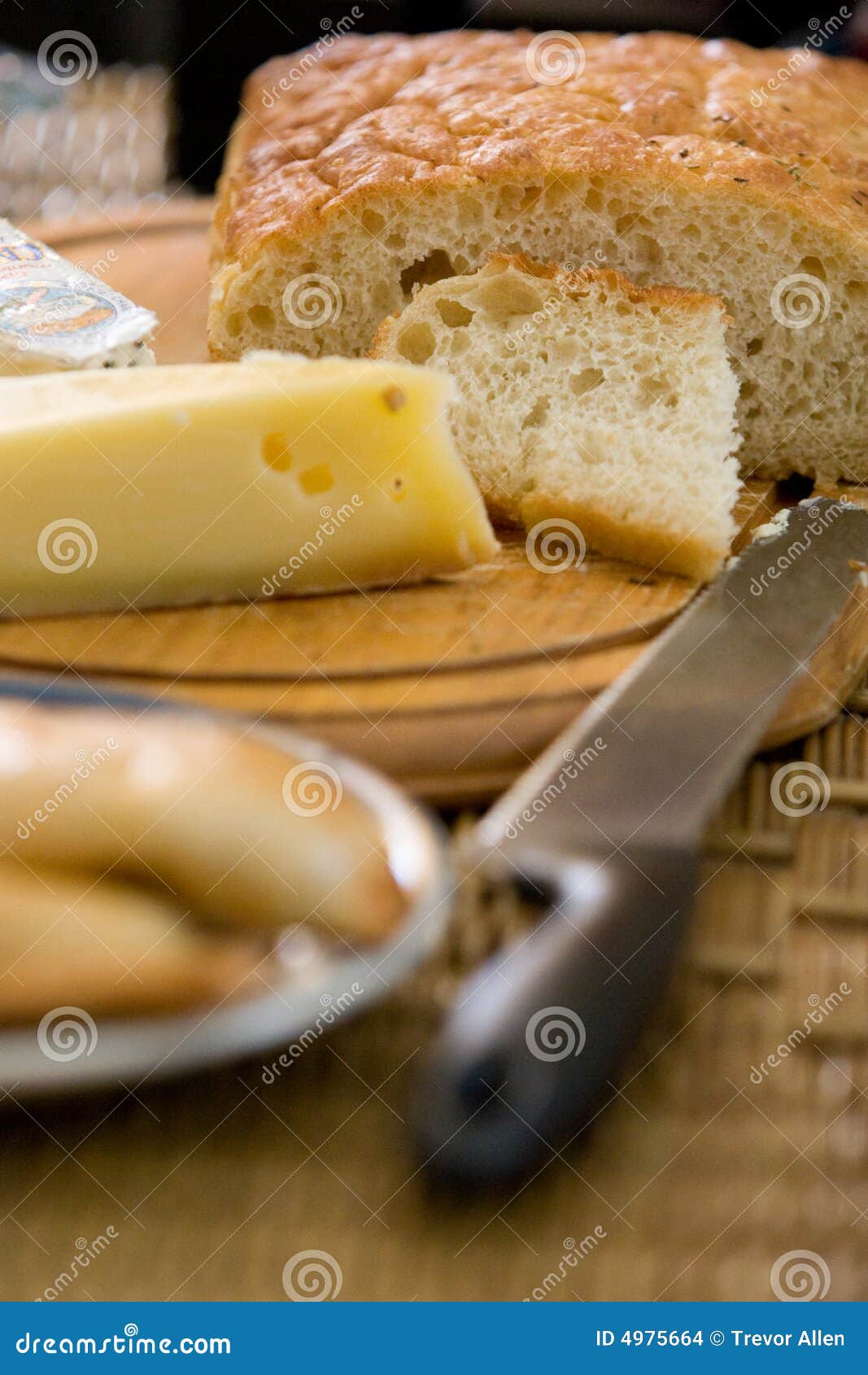Cheese and Bread stock photo. Image of cheese, meal, food - 4975664