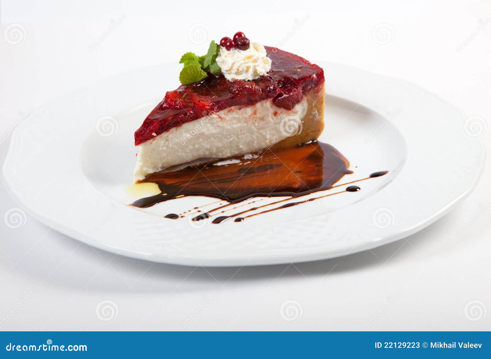 Cheese cake stock image. Image of pastry, food, berry - 22129223