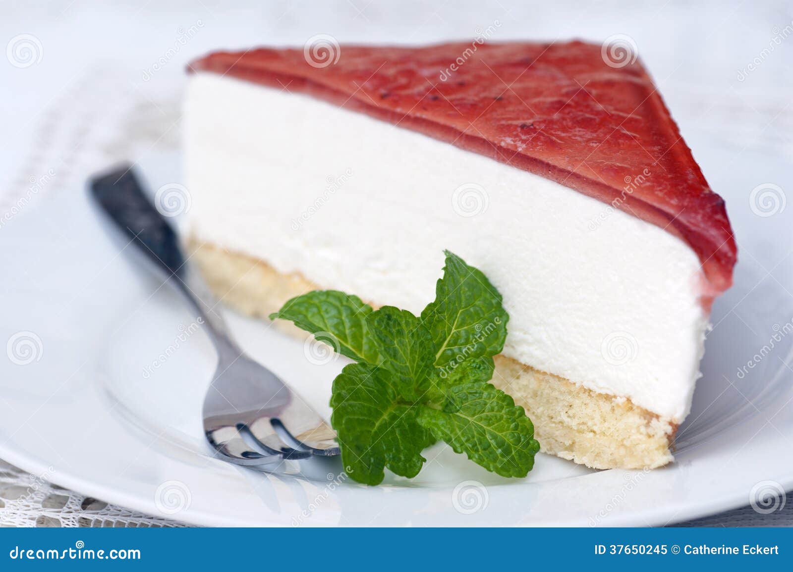 Cheese Cake stock image. Image of creamy, piece, slice - 37650245