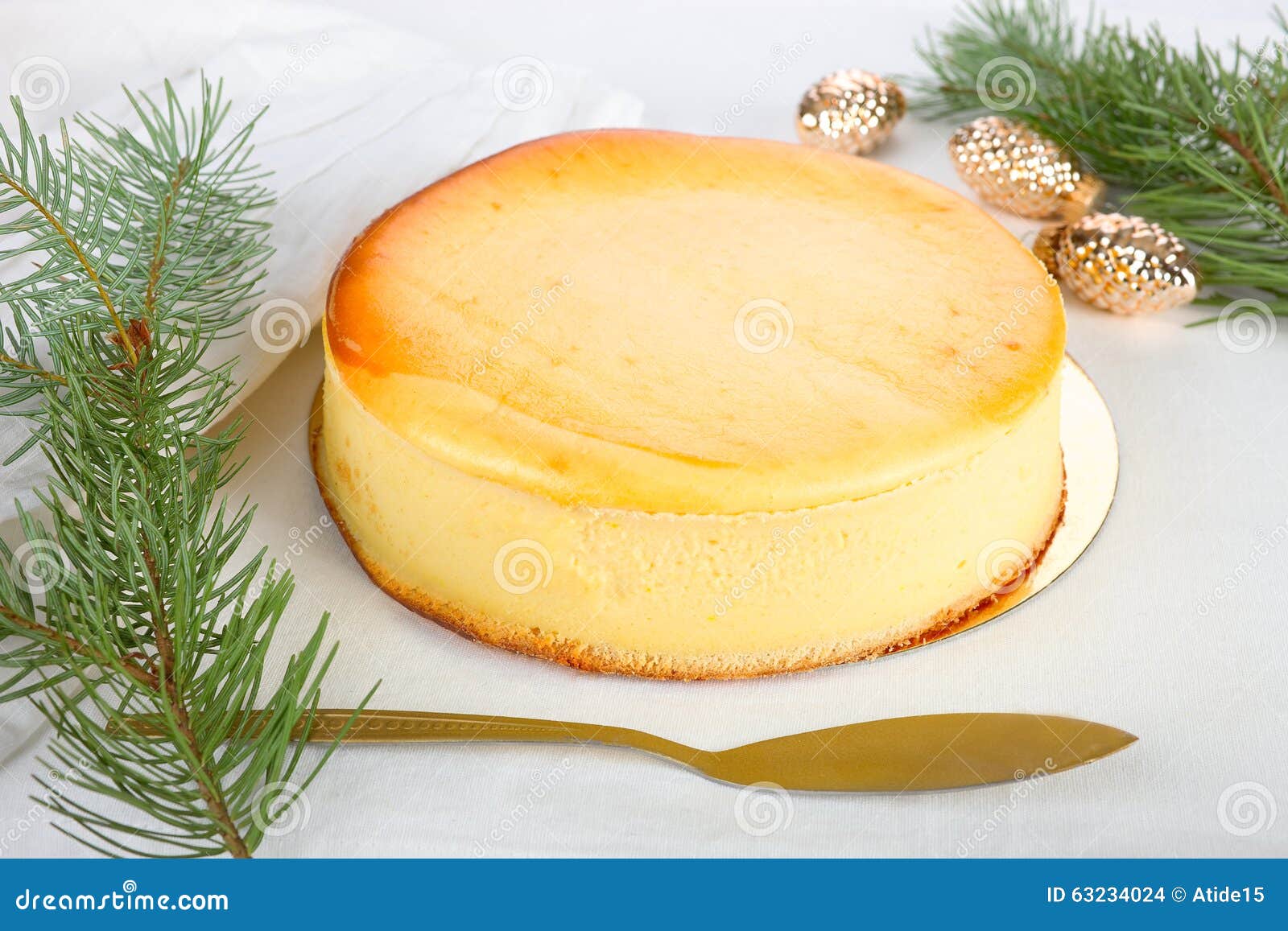 Cheese cake stock photo. Image of tasty, round, cheese - 63234024