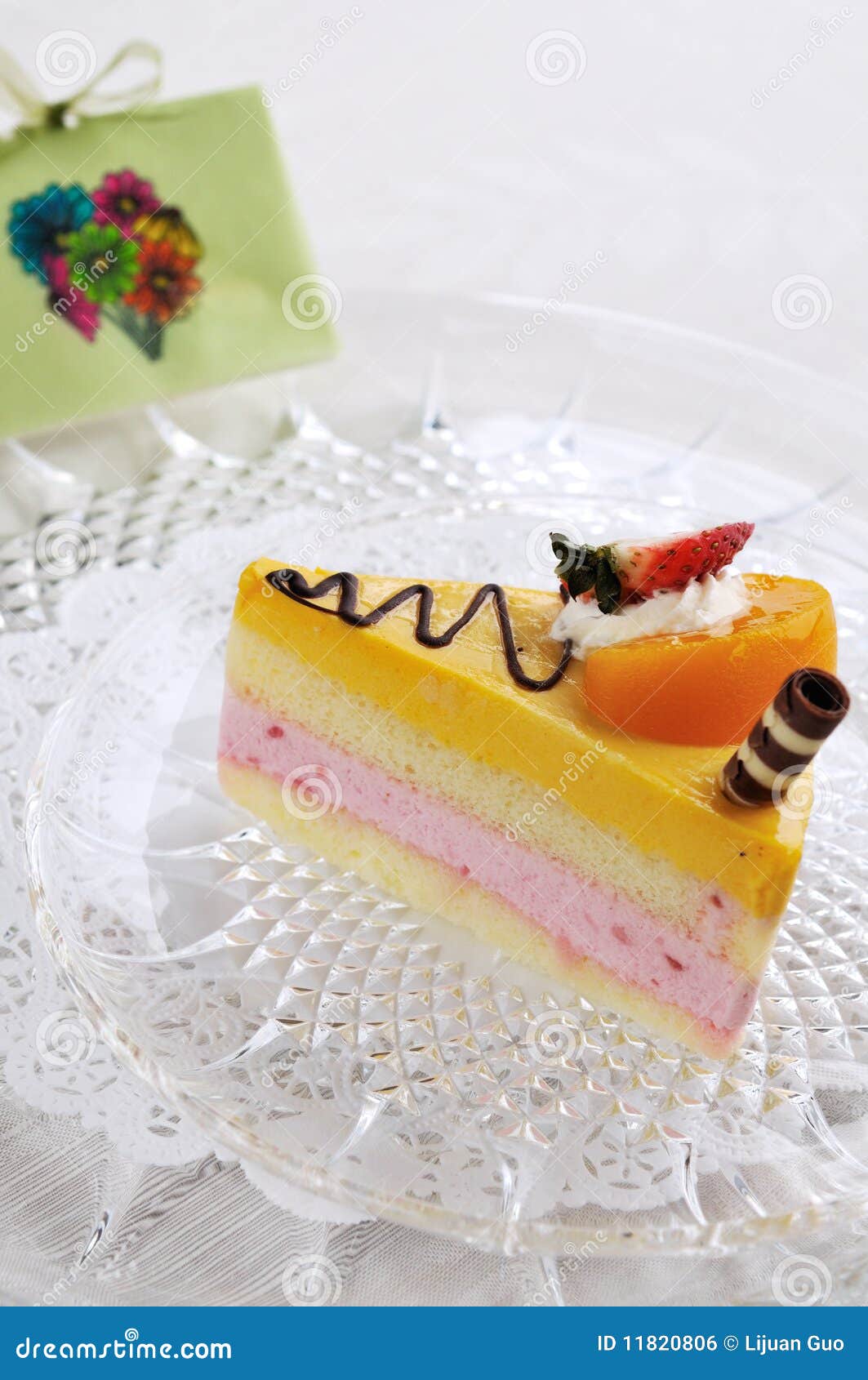 Cheese cake slice stock photo. Image of cake, cheese - 11820806