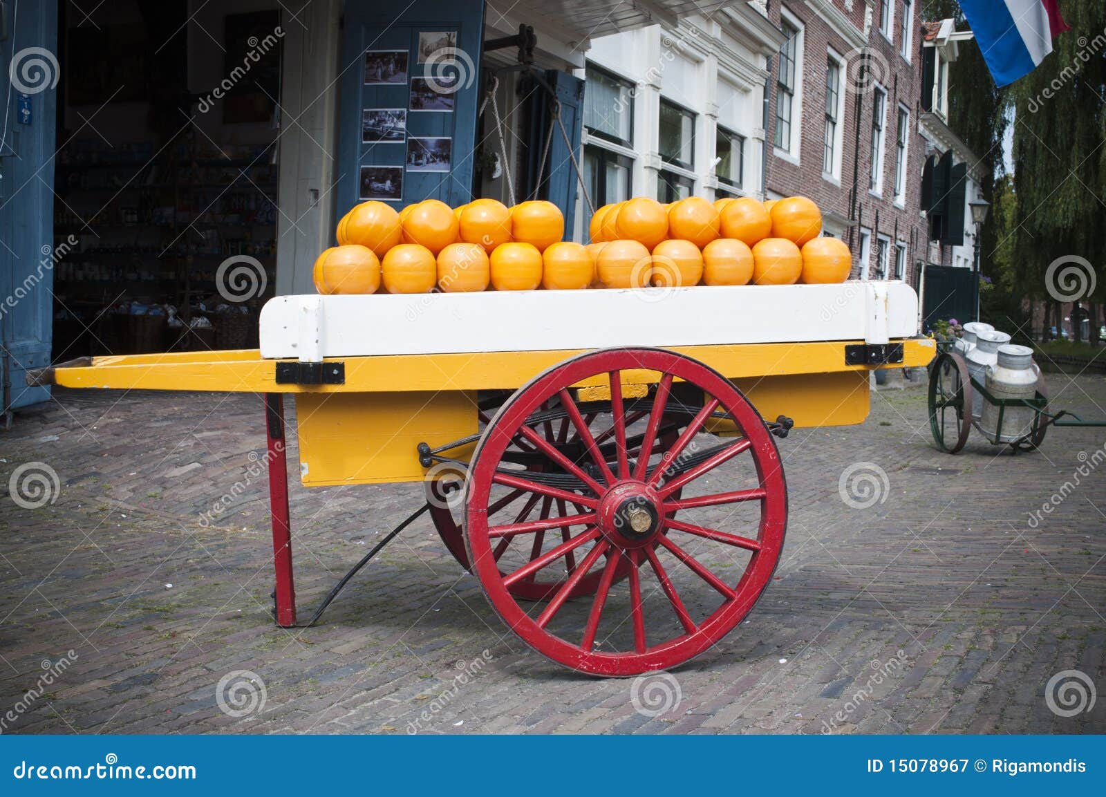 Cheese Cart stock image. Image of ingredients, milk, traditional - 15078967