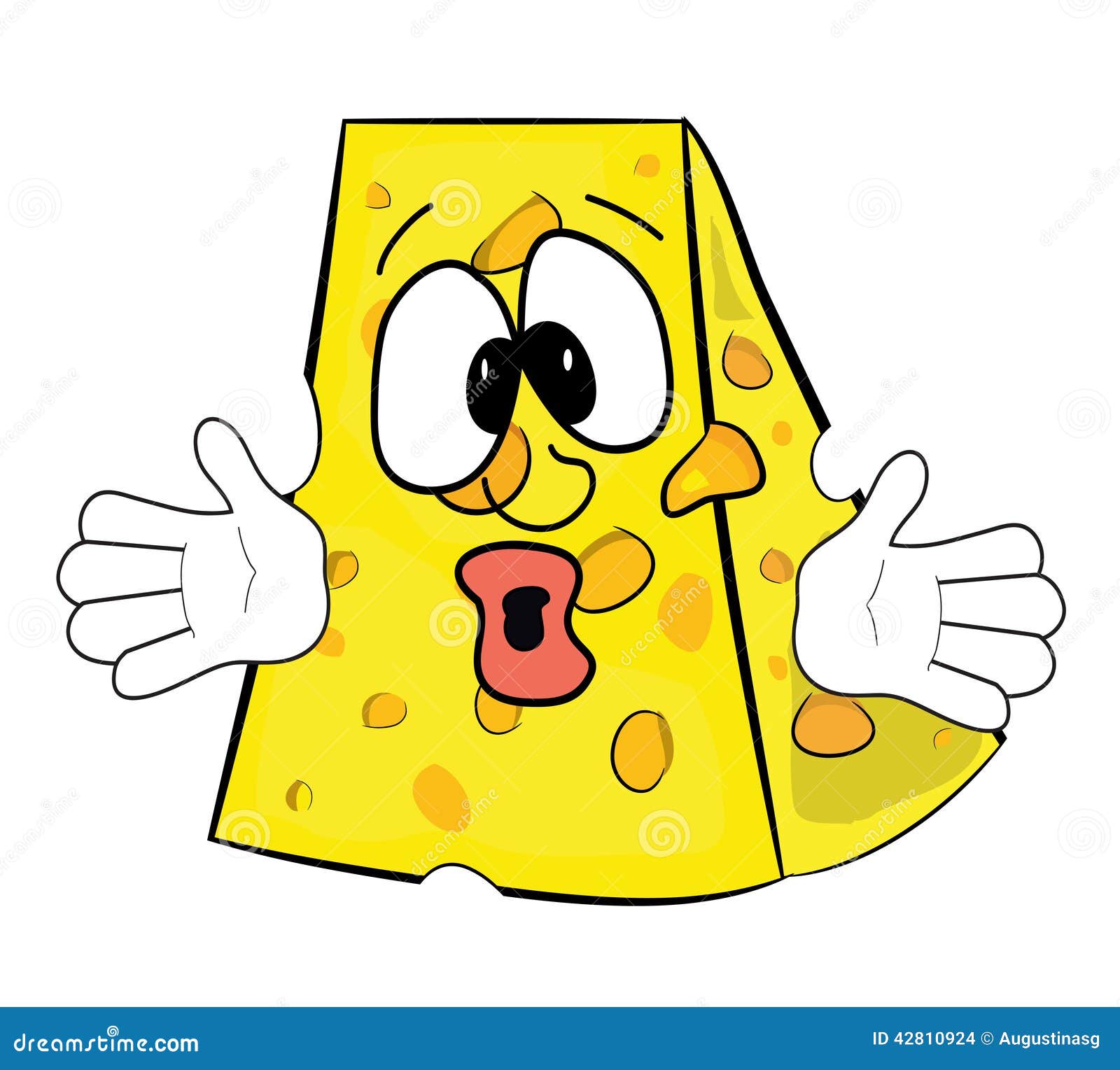 Cheese Cartoon Vector Illustration | CartoonDealer.com #57912960