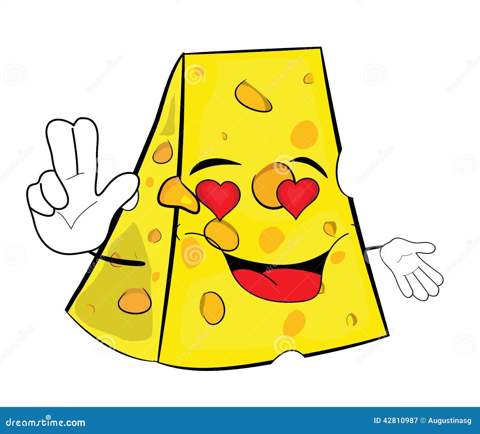 Cheese cartoon character stock illustration. Illustration of person ...