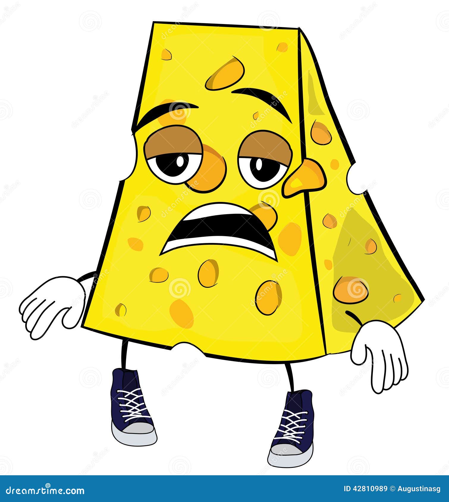 Cheese Cartoon Character Royalty-Free Illustration | CartoonDealer.com ...