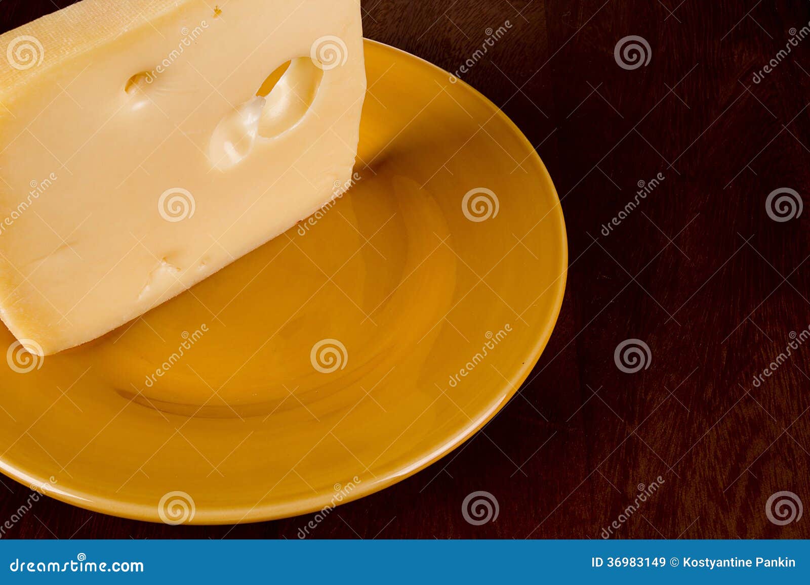 Cheese ceramic plate stock image. Image of yellow, milk - 36983149