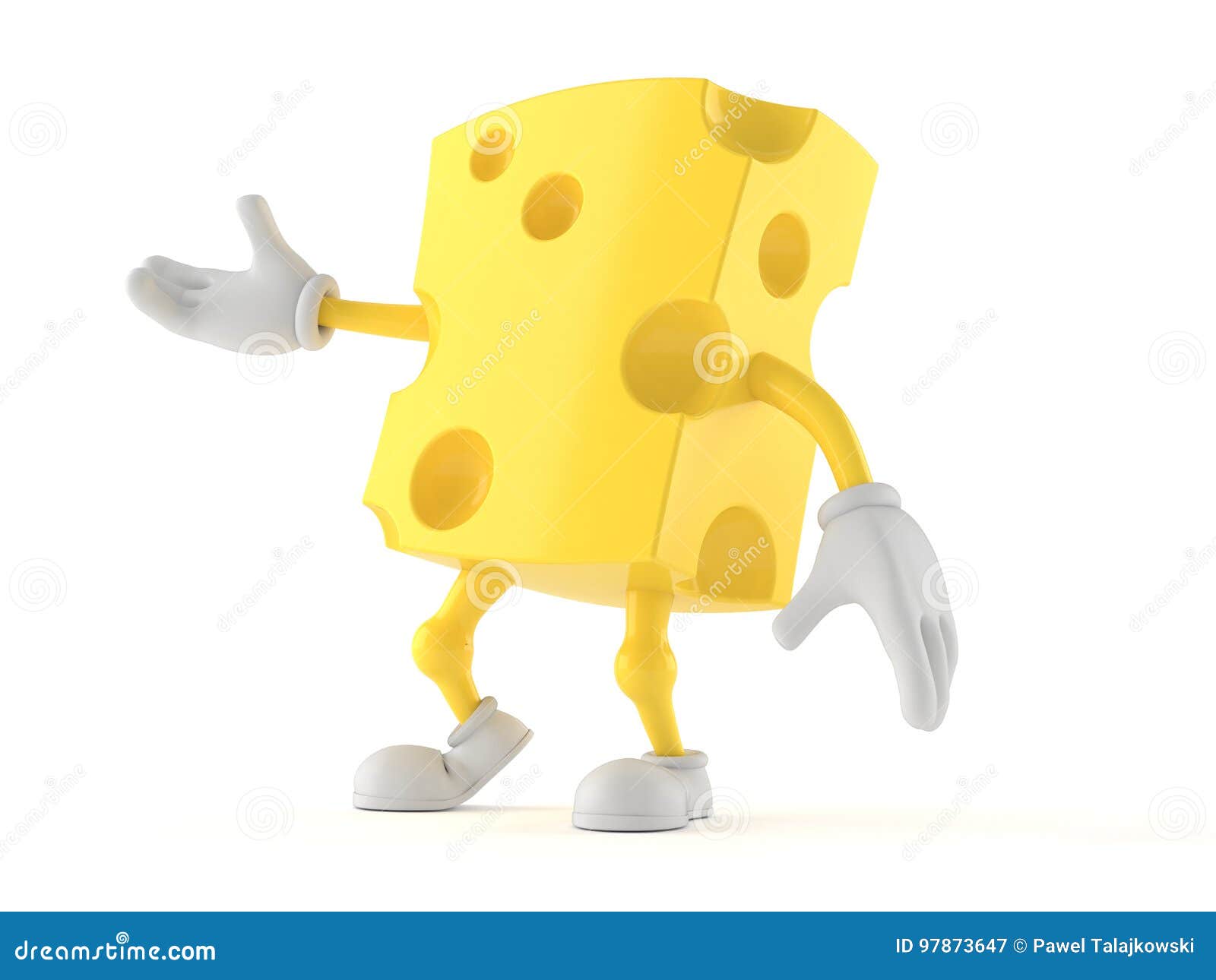Cheese character stock illustration. Illustration of cheez - 97873647