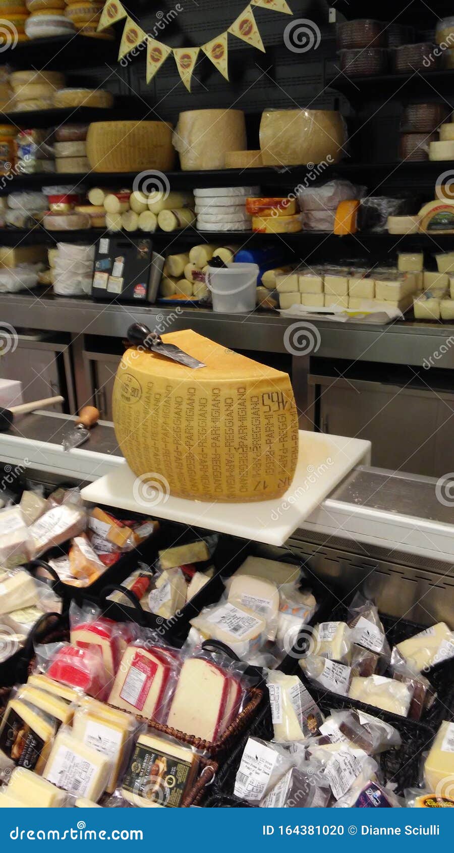 Cheese editorial image. Image of cheese, counter, deli - 164381020