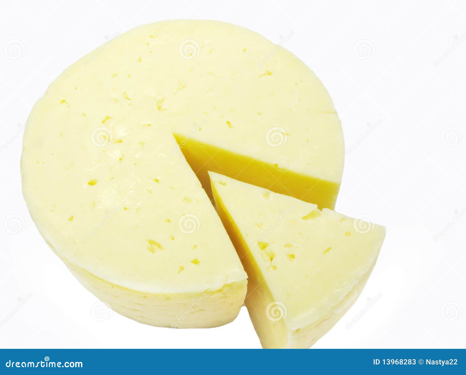 Cheese circle and pieces stock image. Image of product - 13968283