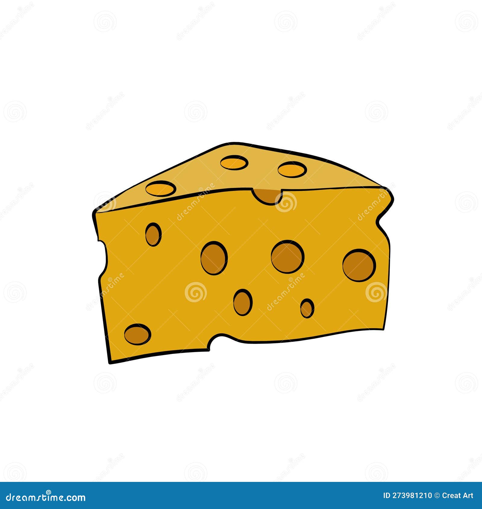 Cheese Clipart Vector Illustration | CartoonDealer.com #273981210