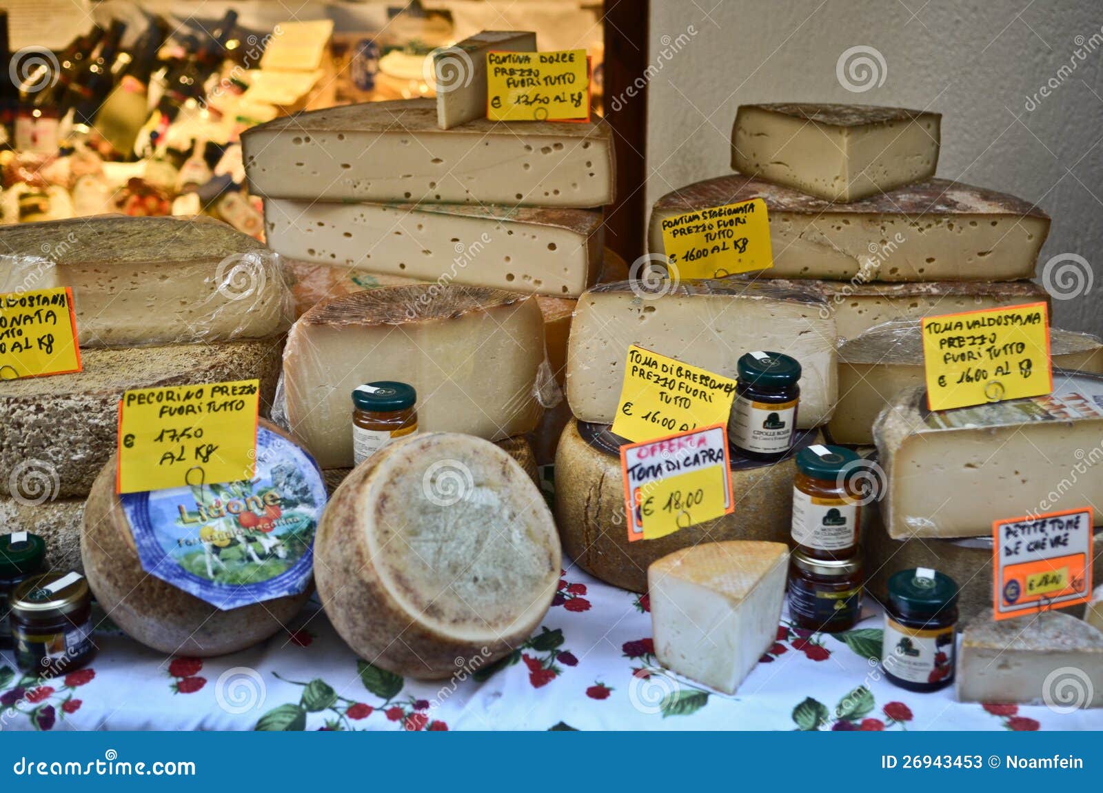 Cheese collection editorial stock photo. Image of bottles - 26943453