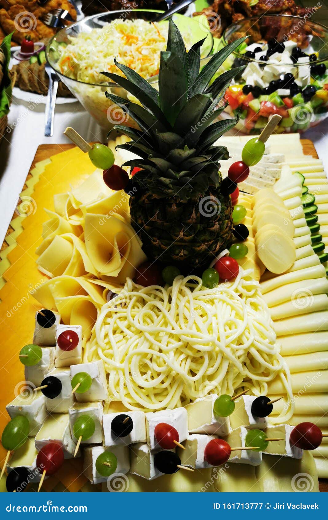 Cheese Collection As Very Nice Food Background Stock Image - Image of ...