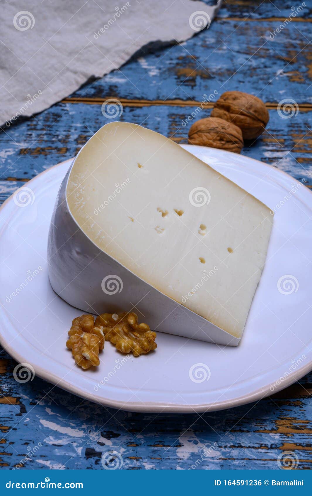 Cheese Collection, Dutch Hard White Goat Cheese Stock Photo - Image of ...