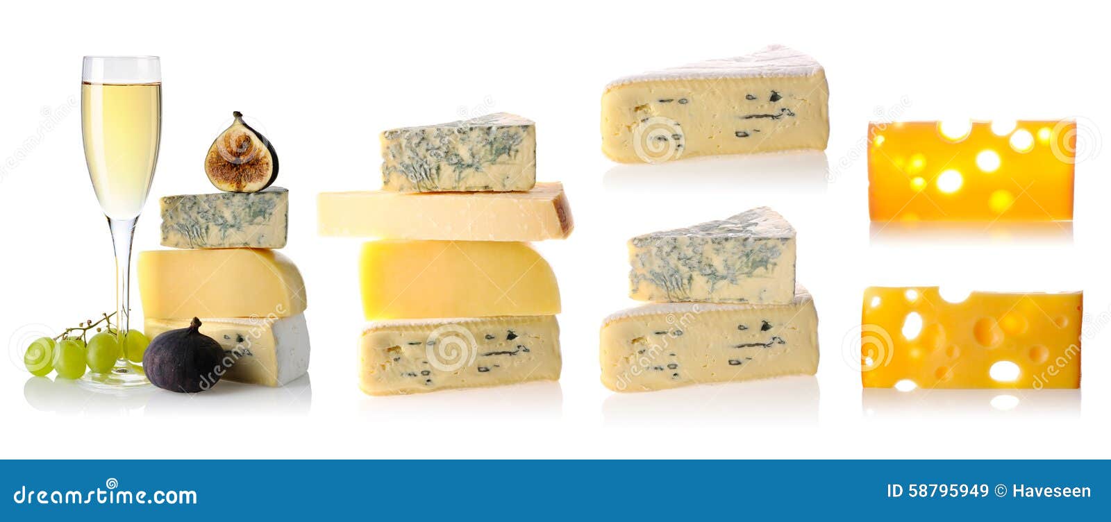 Cheese collection stock image. Image of cheese, background - 58795949