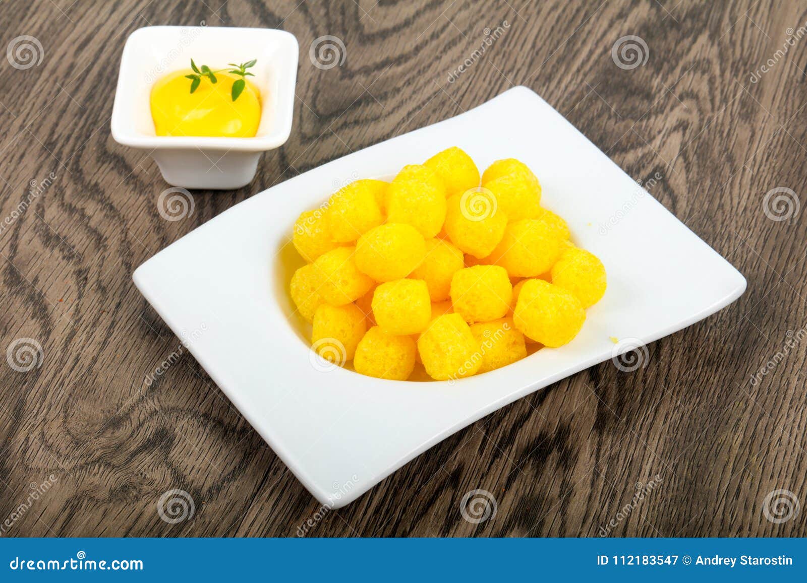 Cheese corn balls stock image. Image of fast, cooked - 112183547