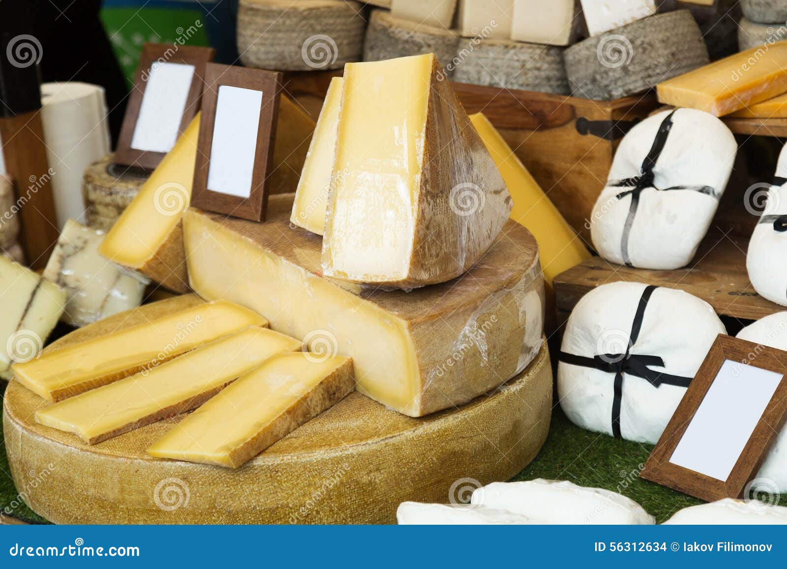 Cheese on counter stock photo. Image of bulk, closeup - 56312634