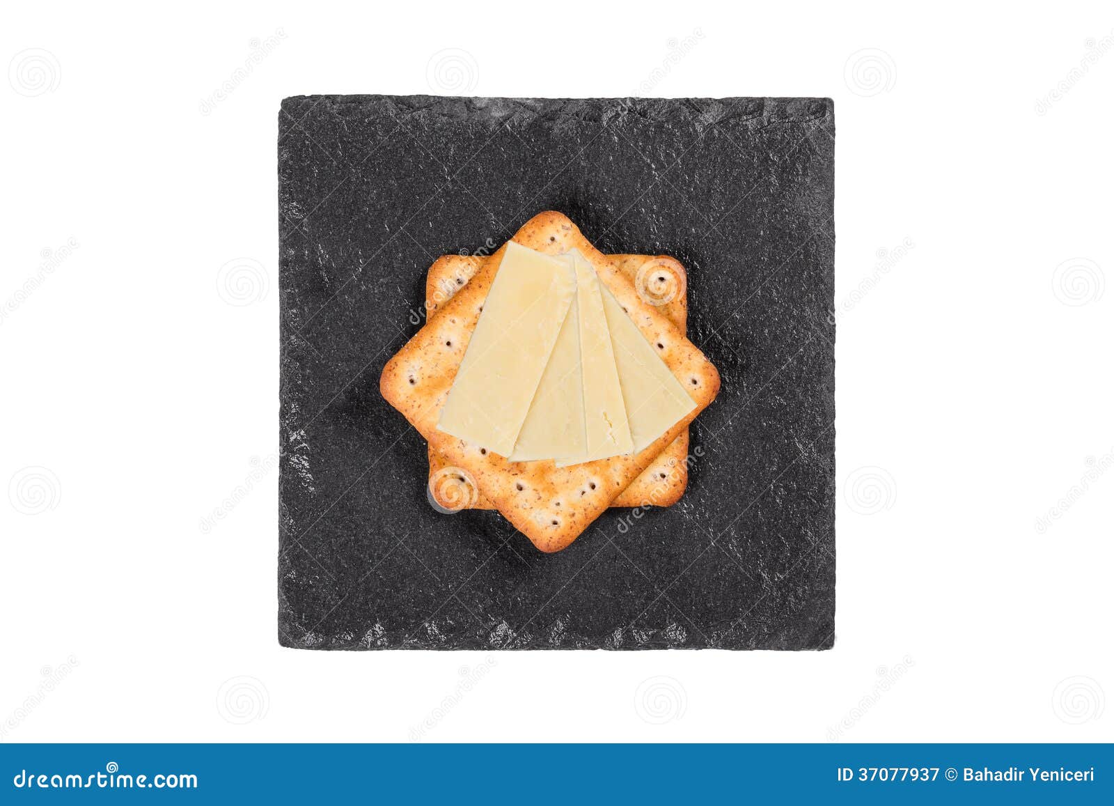 Cheese and Crackers stock image. Image of shape, cracker - 37077937