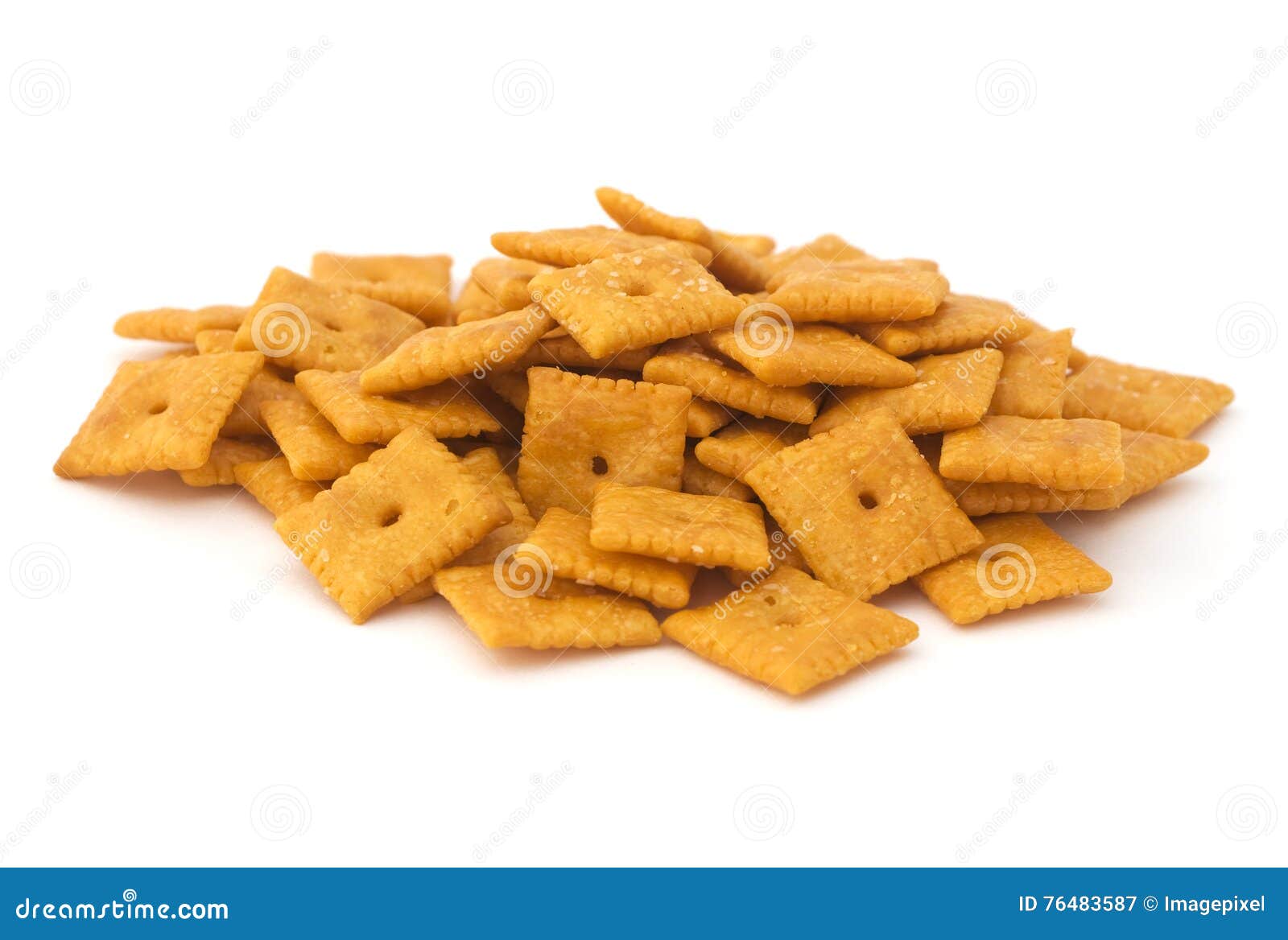 Cheese crackers stock image. Image of processed, cheese - 76483587