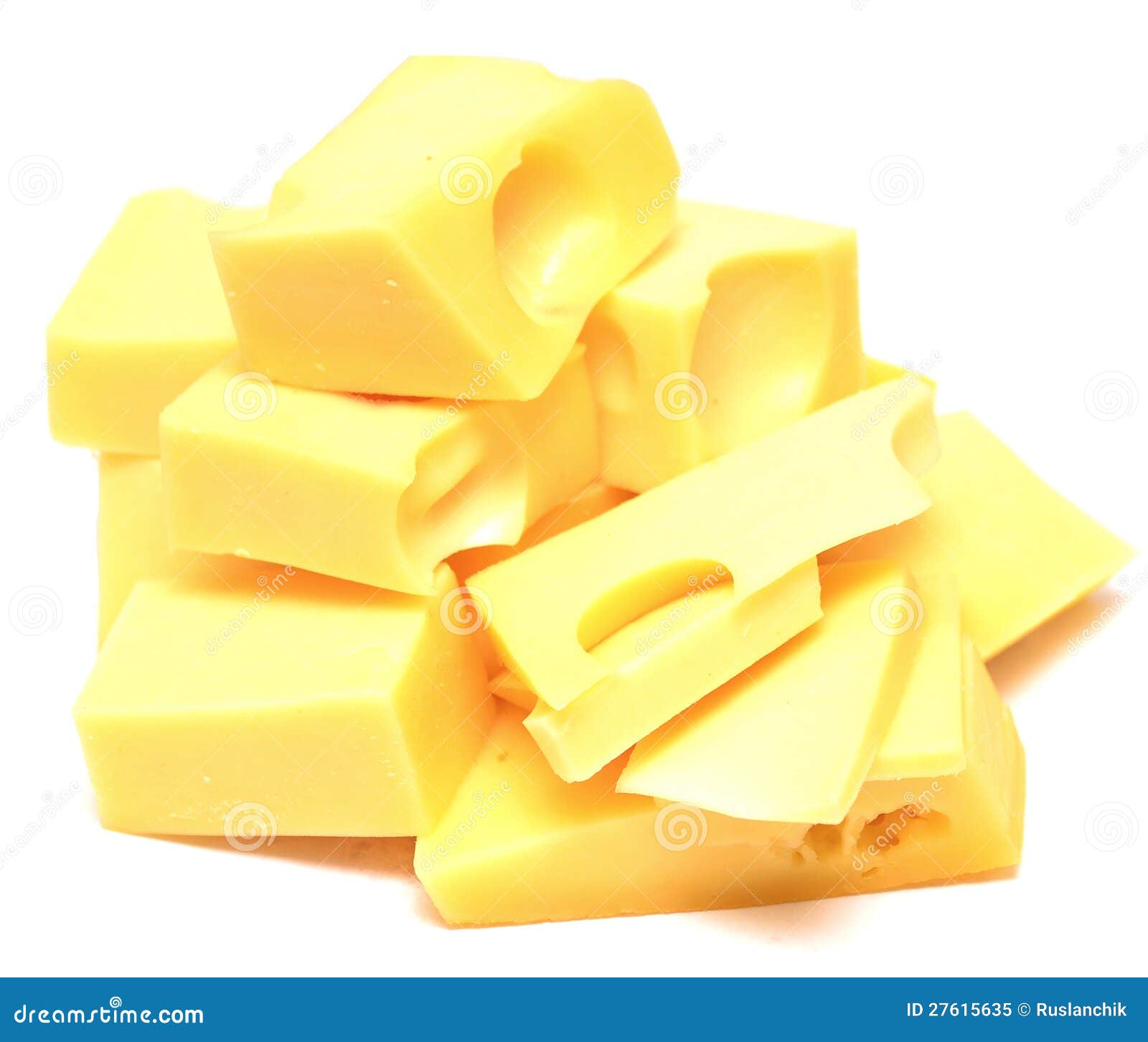 Cheese cubes stock image. Image of culinary, dutch, meal - 27615635