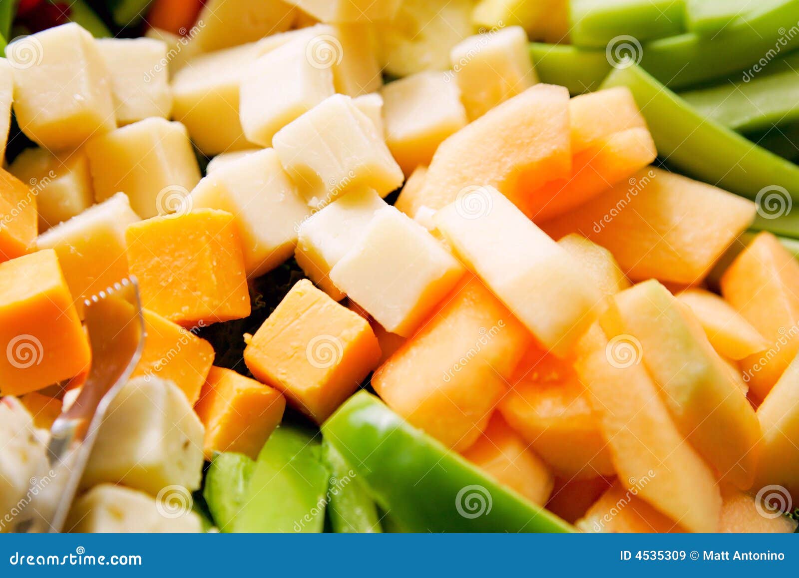 Cheese cubes stock image. Image of textured, orange, colour - 4535309