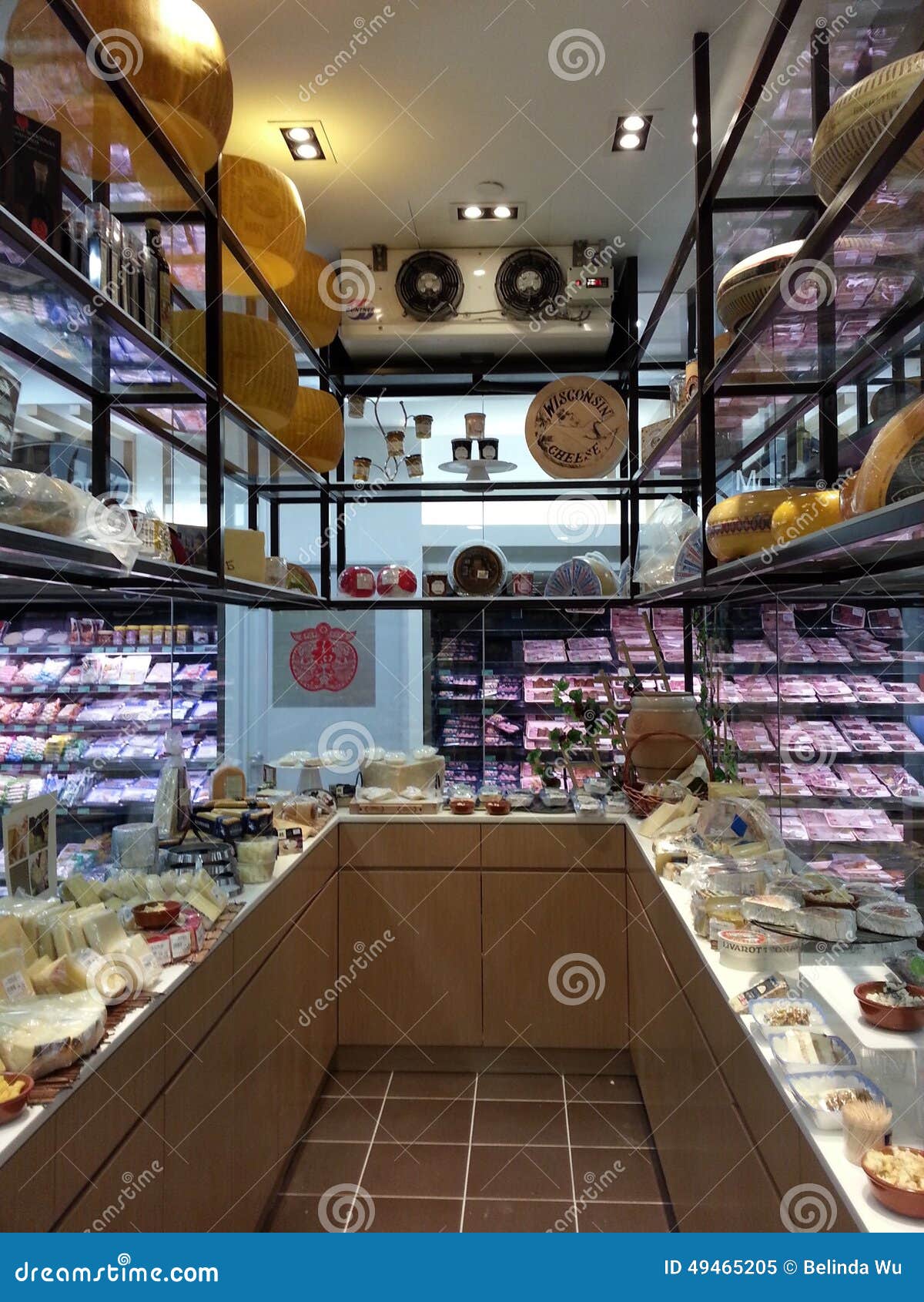 Cheese display editorial image. Image of variety, displayed - 49465205