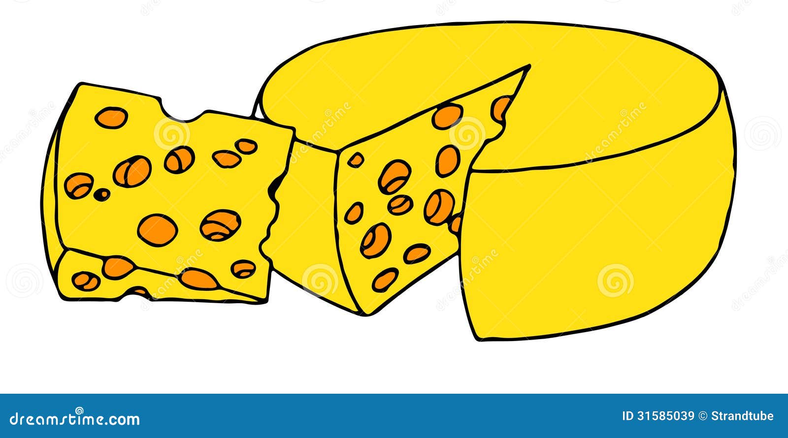 Cheese stock illustration. Illustration of pattern, creative - 31585039