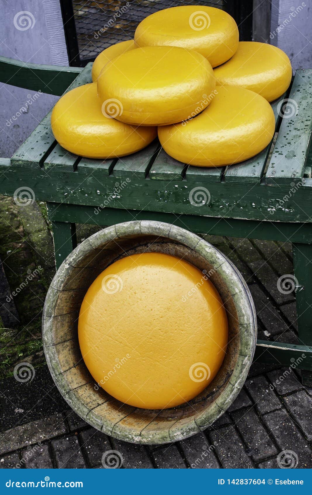 Cheese in edam stock photo. Image of village, wednesday - 142837604