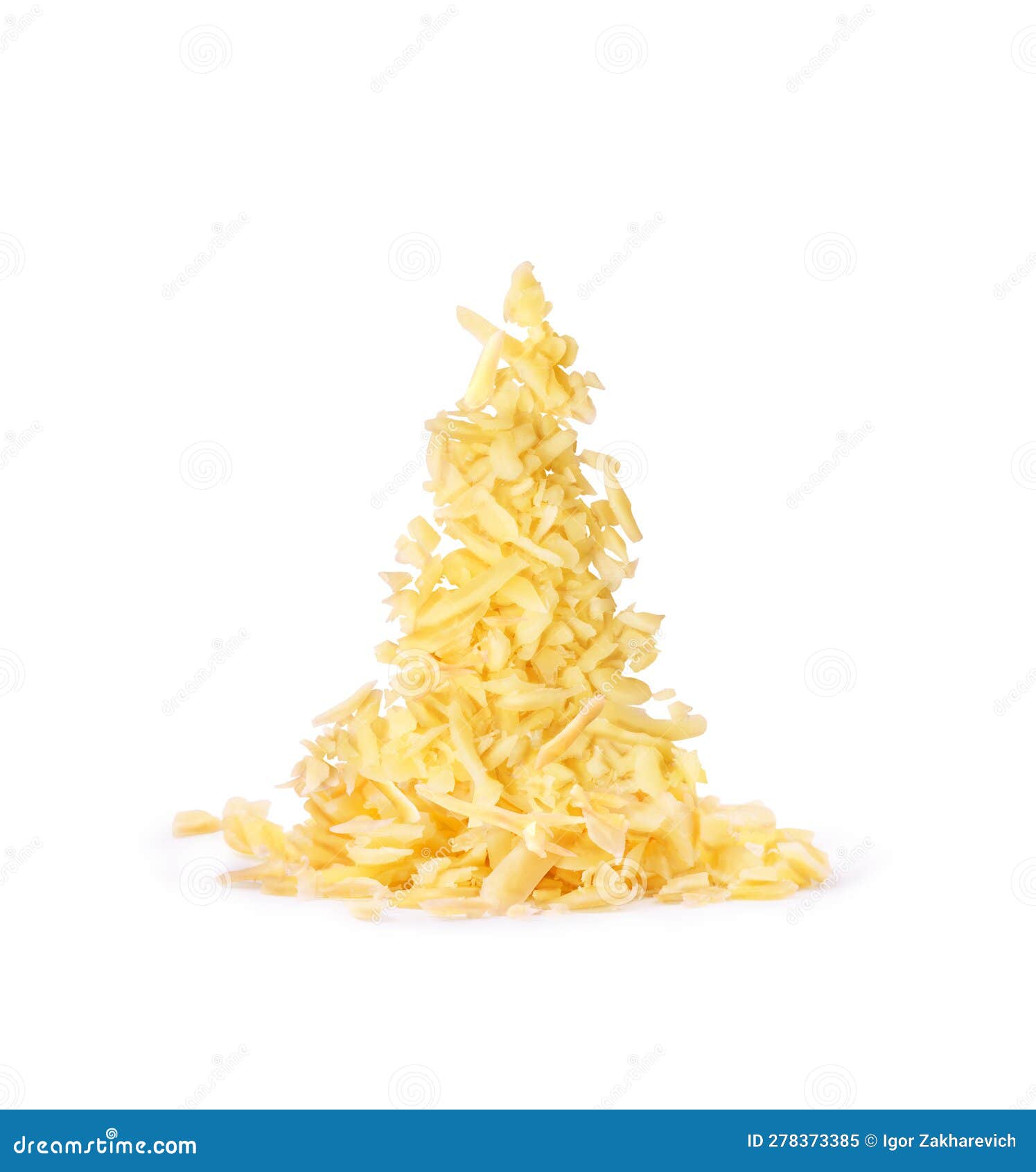 Cheese Falls in a Slide on a White Background Stock Image - Image of ...
