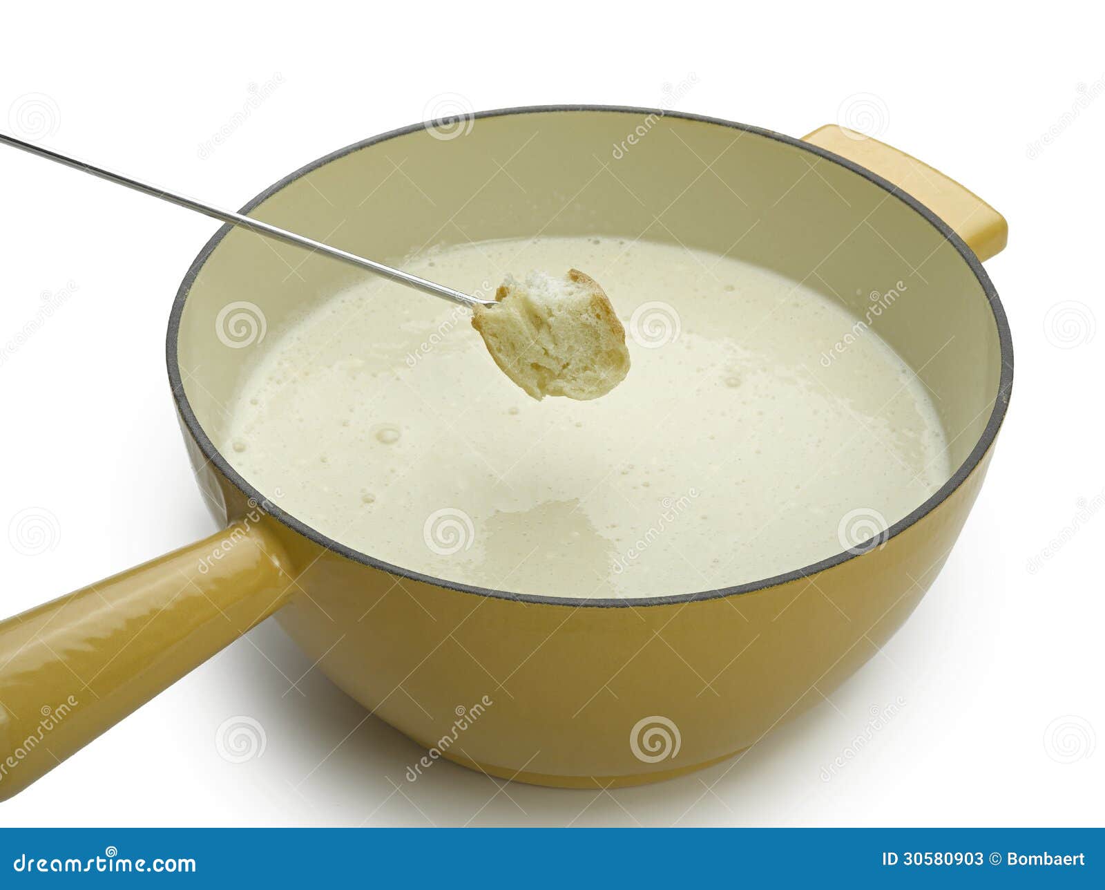 Cheese fondue isolated stock image. Image of gourmet - 30580903