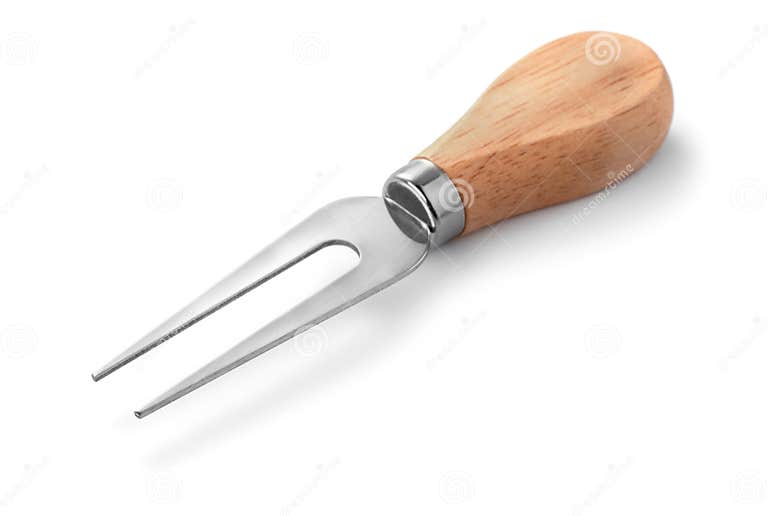Cheese fork stock image. Image of metal, food, stainess - 98389913