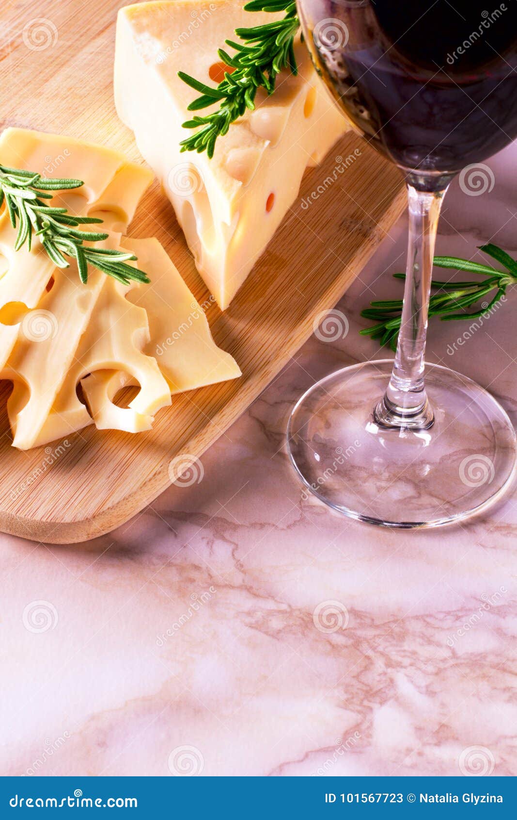 Cheese and Glass of Red Wine Stock Image - Image of mediterranean ...