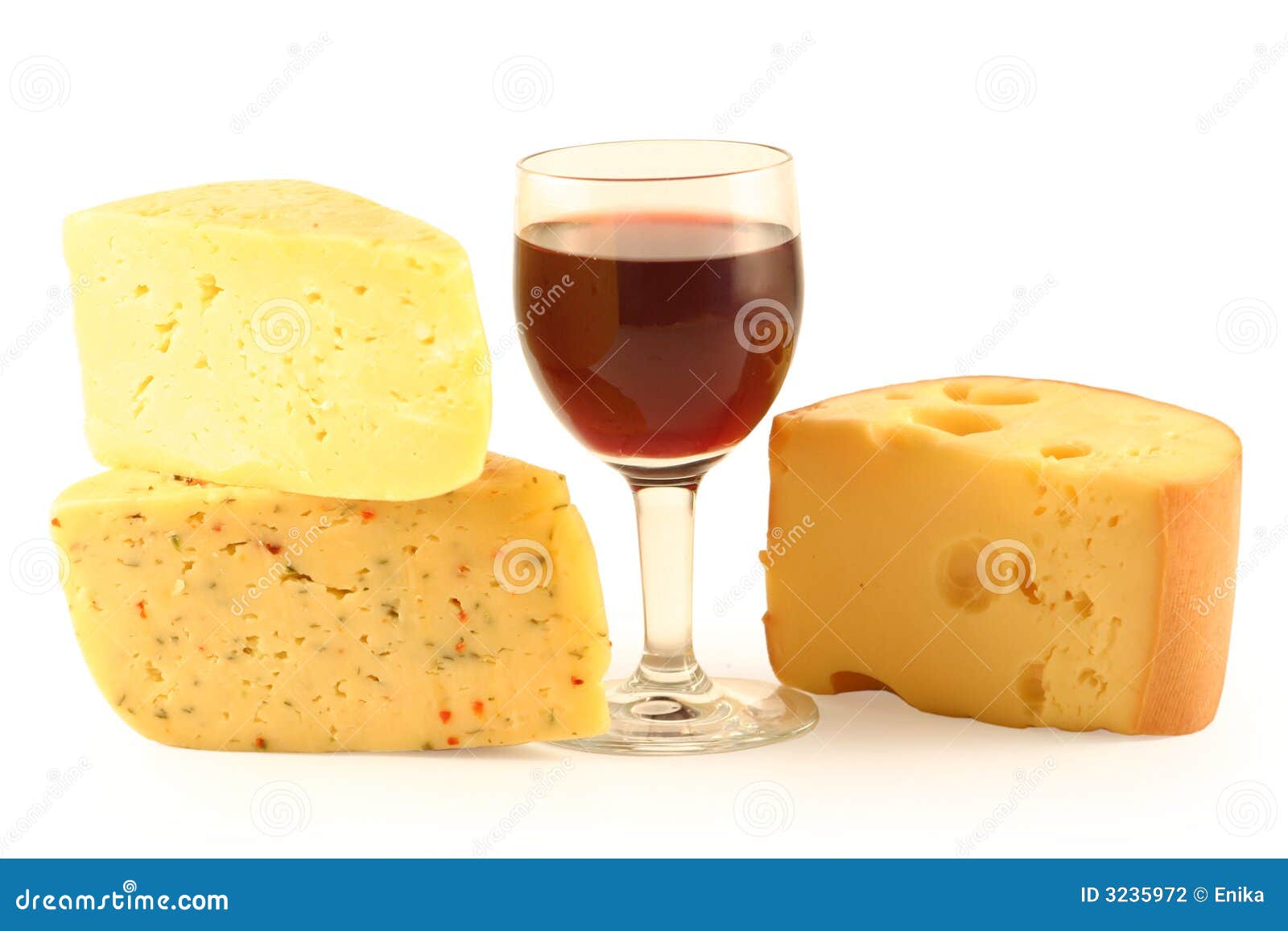 Cheese and a Glass with Wine Stock Photo - Image of life, cabernet: 3235972